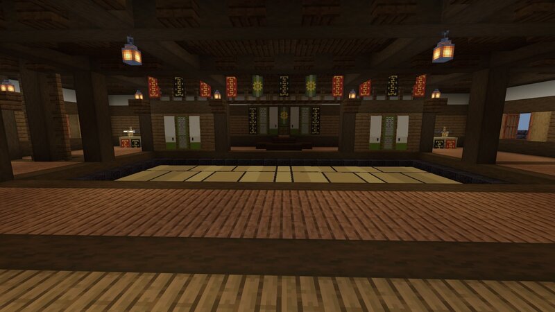 Japanese Castle from Ghost of Tsushima in Minecraft. Minecraft Map