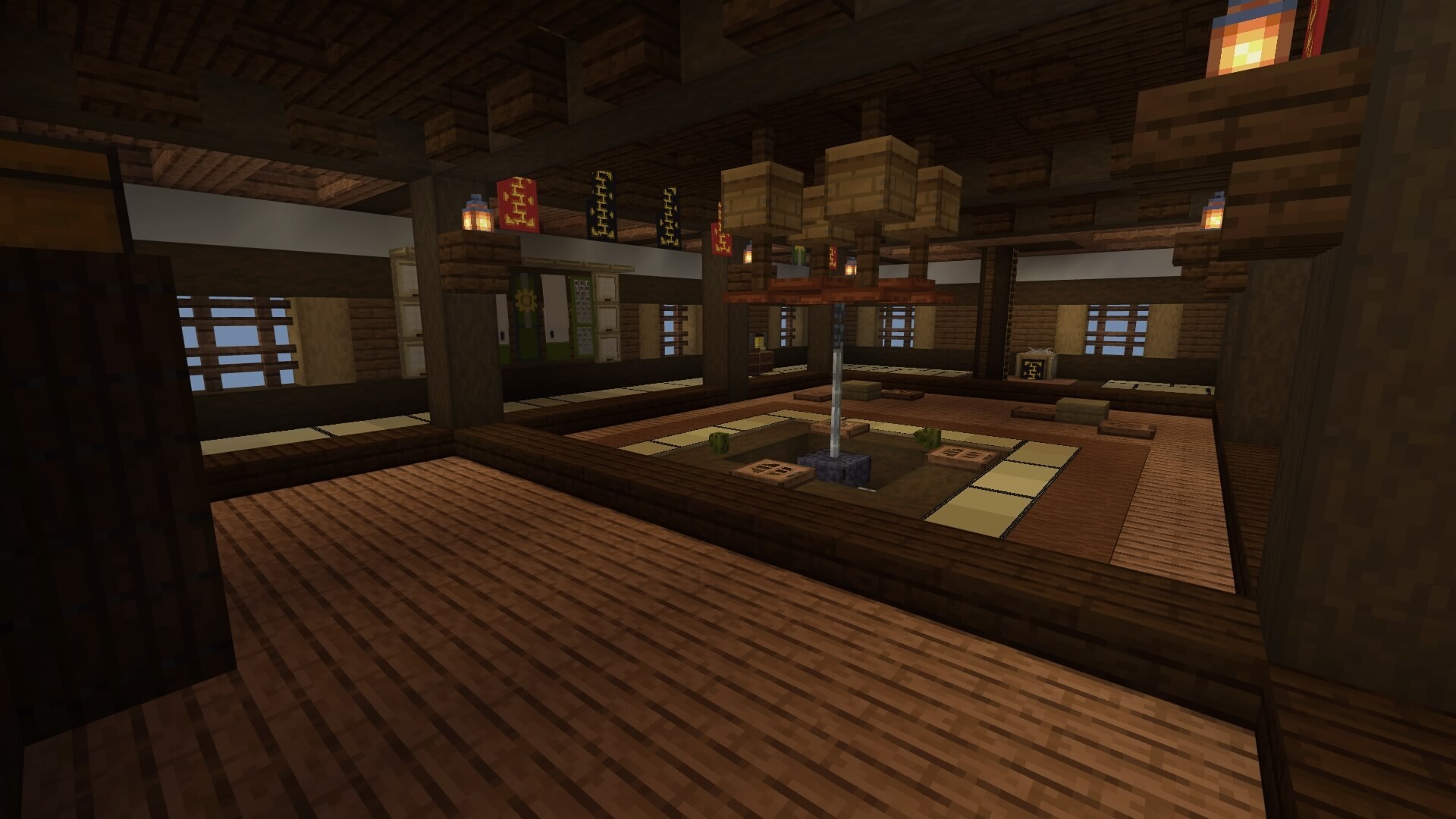 Japanese Castle from Ghost of Tsushima in Minecraft. Minecraft Map