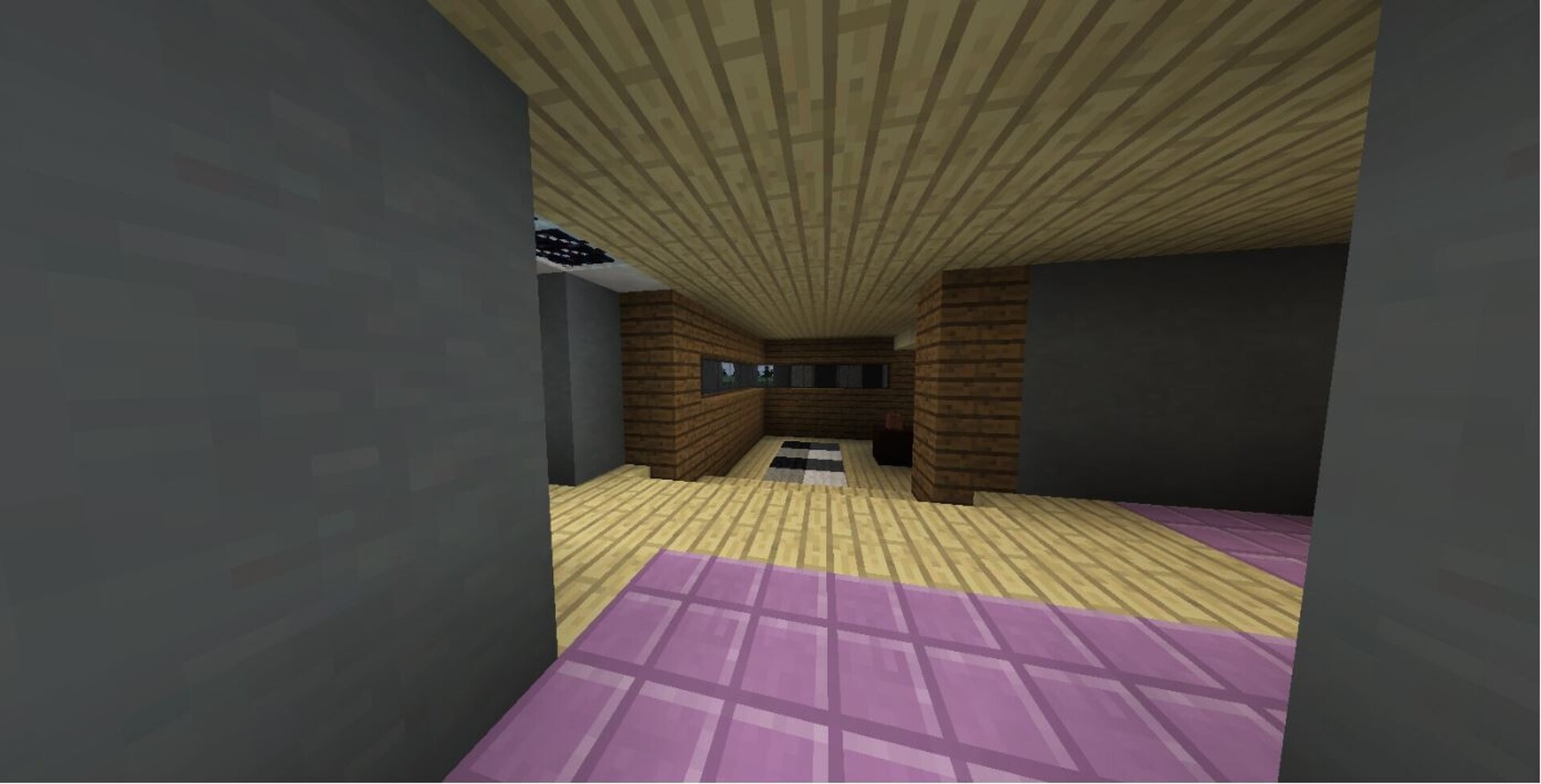 Modern End House Minecraft Map