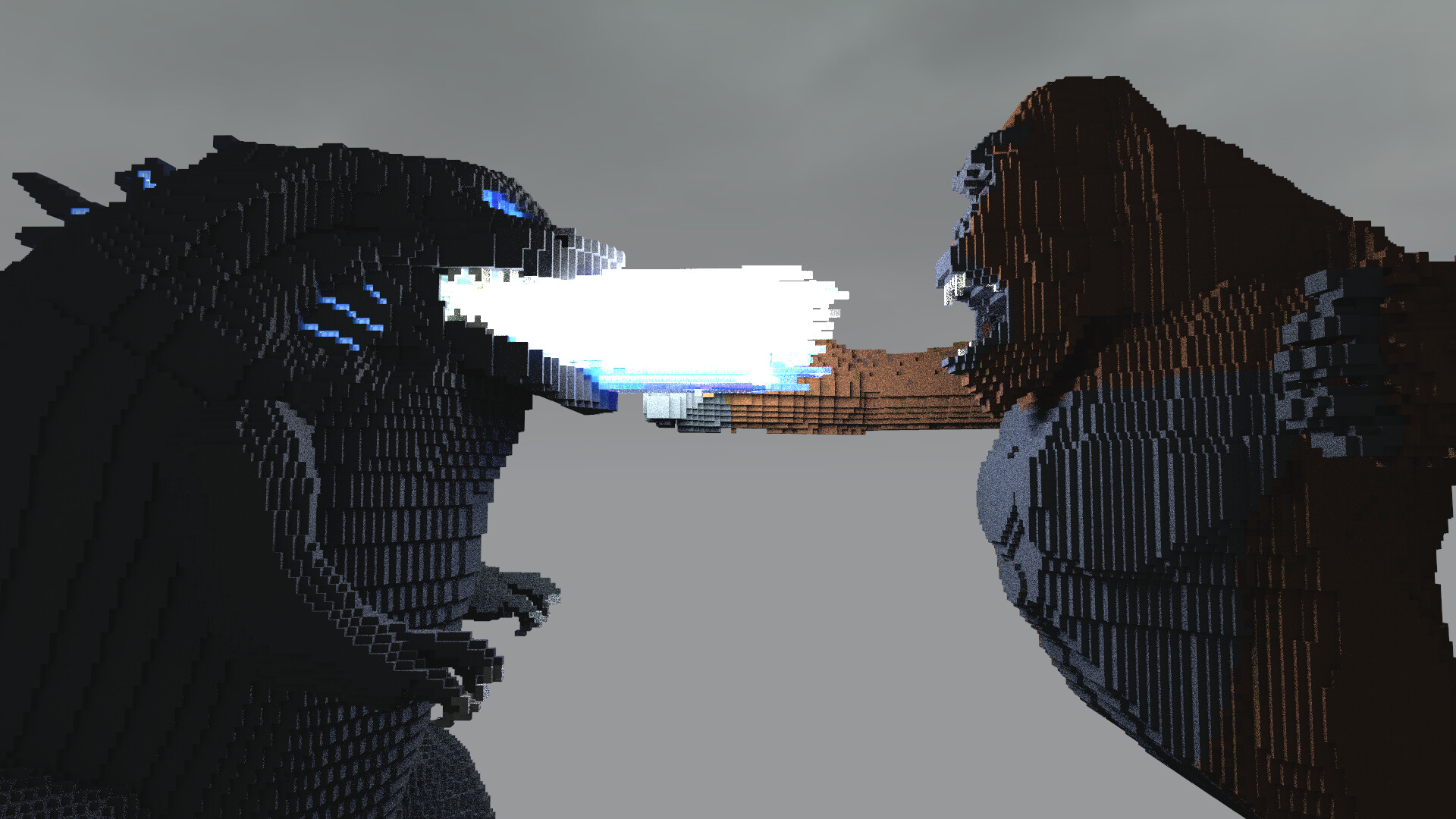 Godzilla x Kong [1.16.2 - 1.17] [Download + Timelapse] Minecraft Map