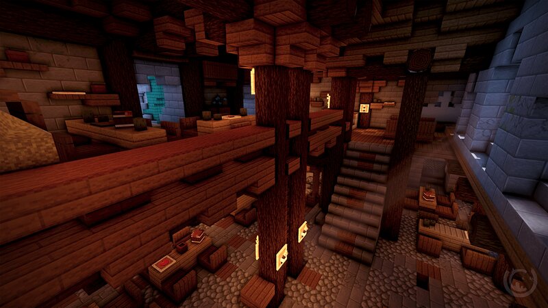 Medieval Skyblock Map | The Dislocated Islands Minecraft Map