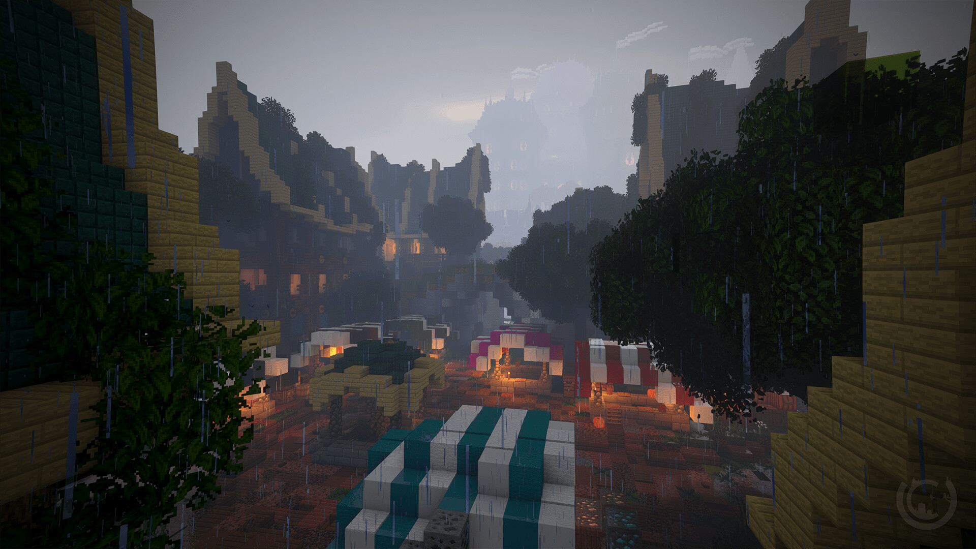 Medieval Skyblock Map | The Dislocated Islands Minecraft Map