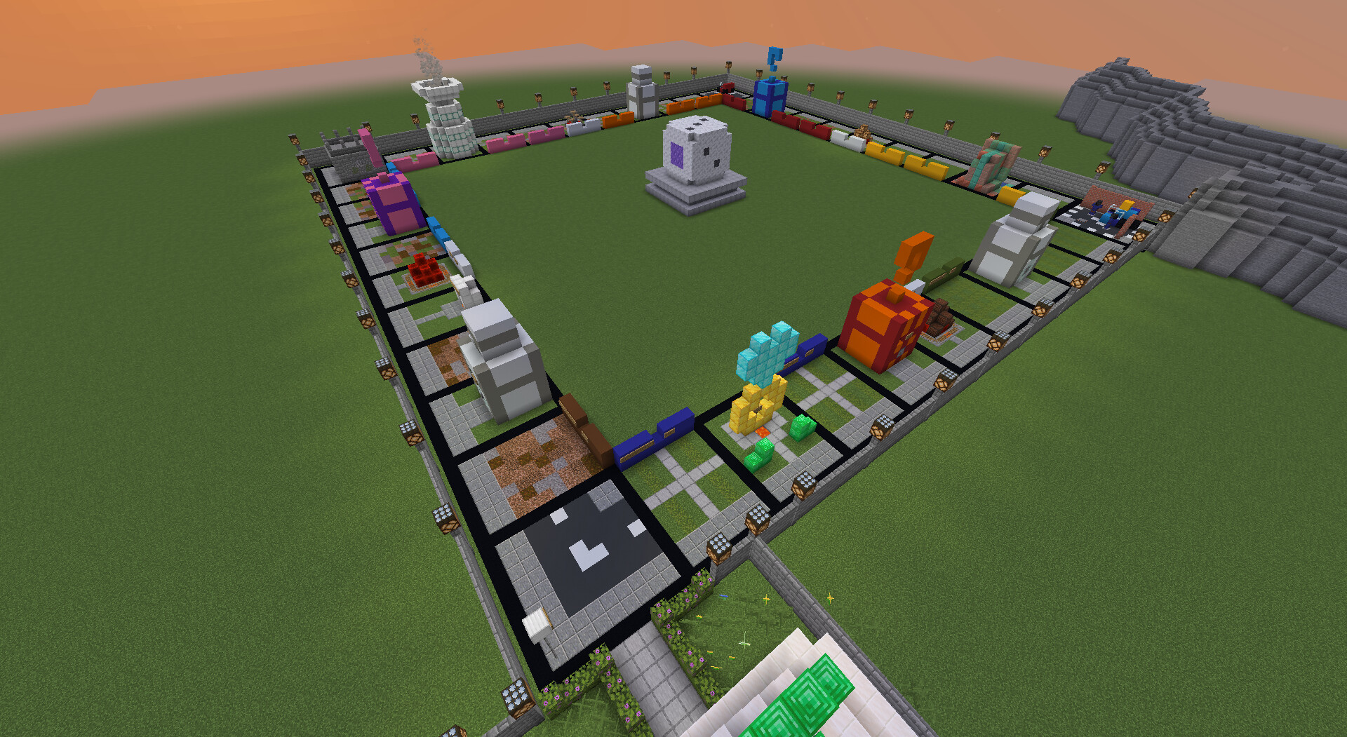 Vic's Monopoly V0.1 Minecraft Map