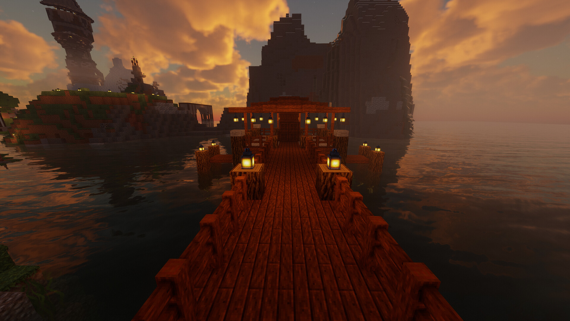 Medieval Fishing Dock Minecraft Map