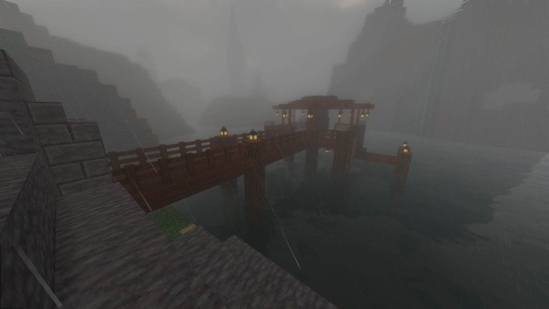 Medieval Fishing Dock Minecraft Map