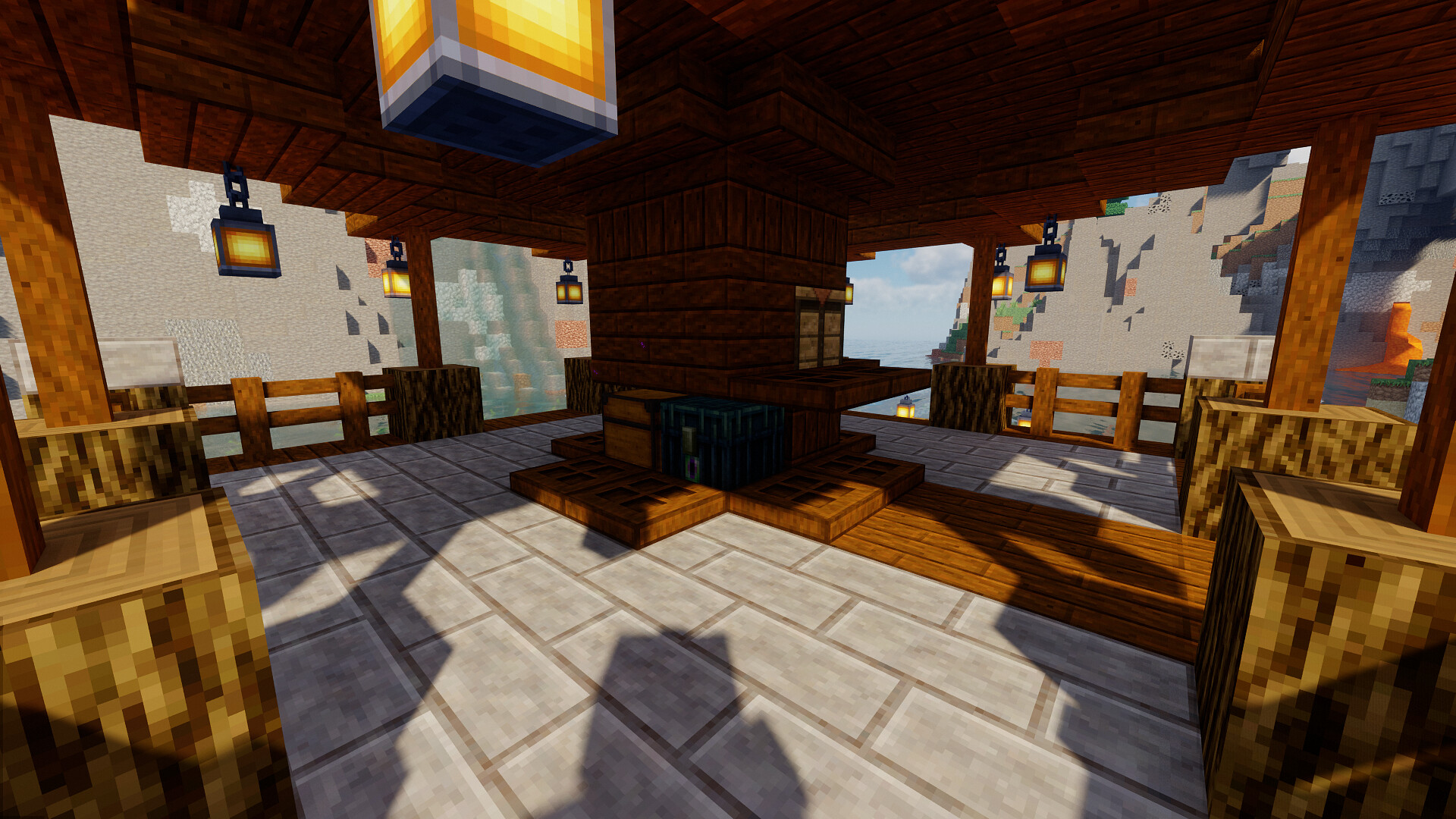 Medieval Fishing Dock Minecraft Map