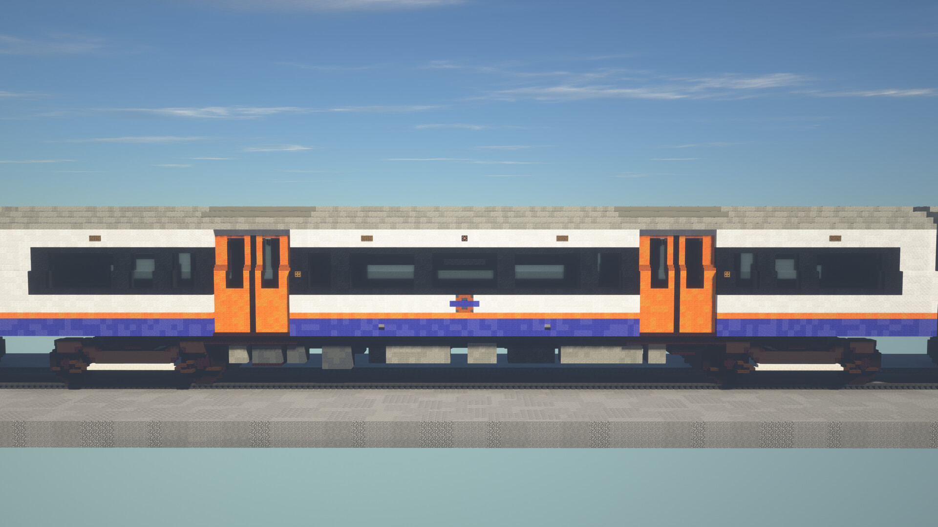 British Rail Class 378 (London Overground) Minecraft Map