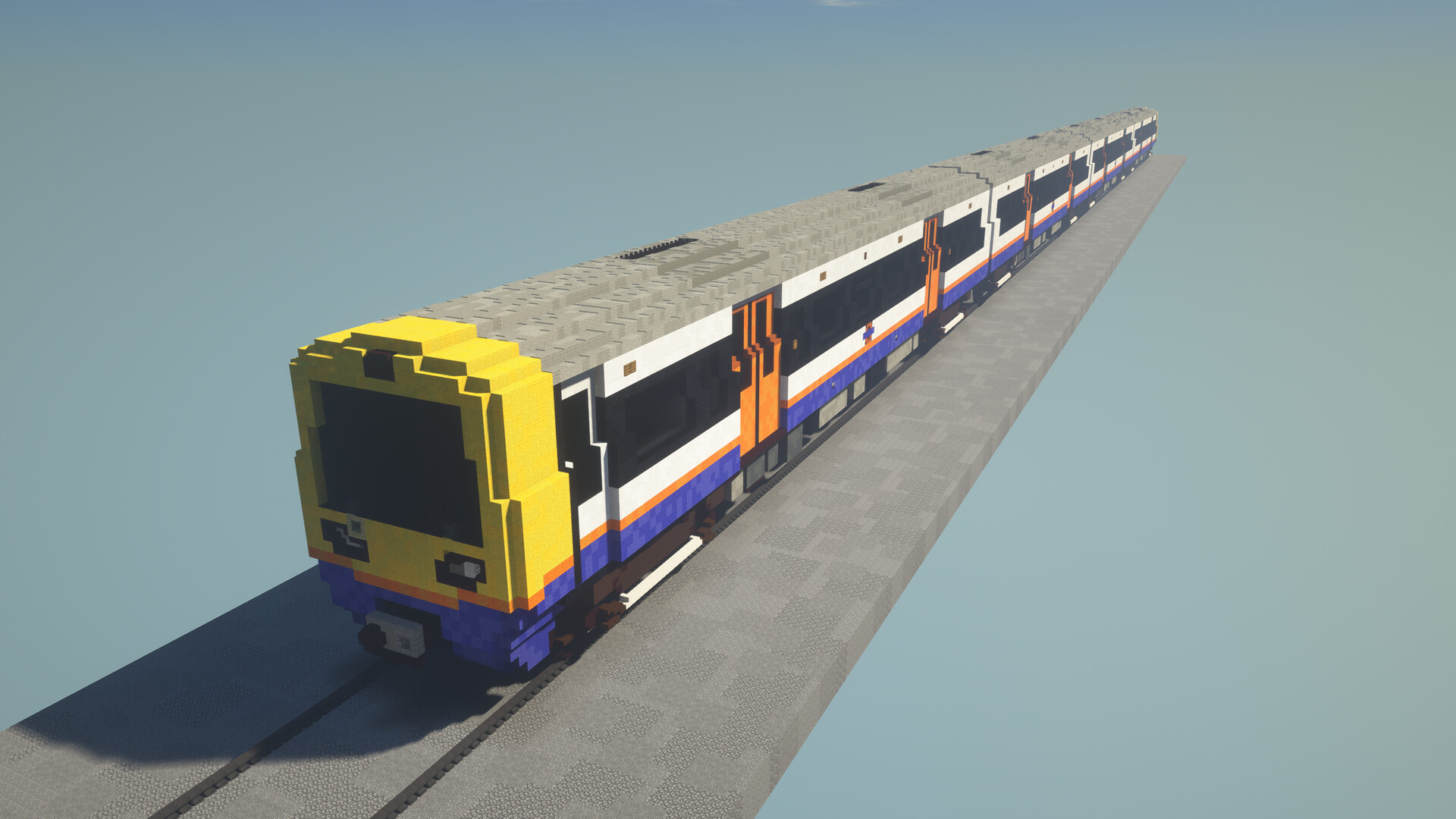 British Rail Class 378 (London Overground) Minecraft Map