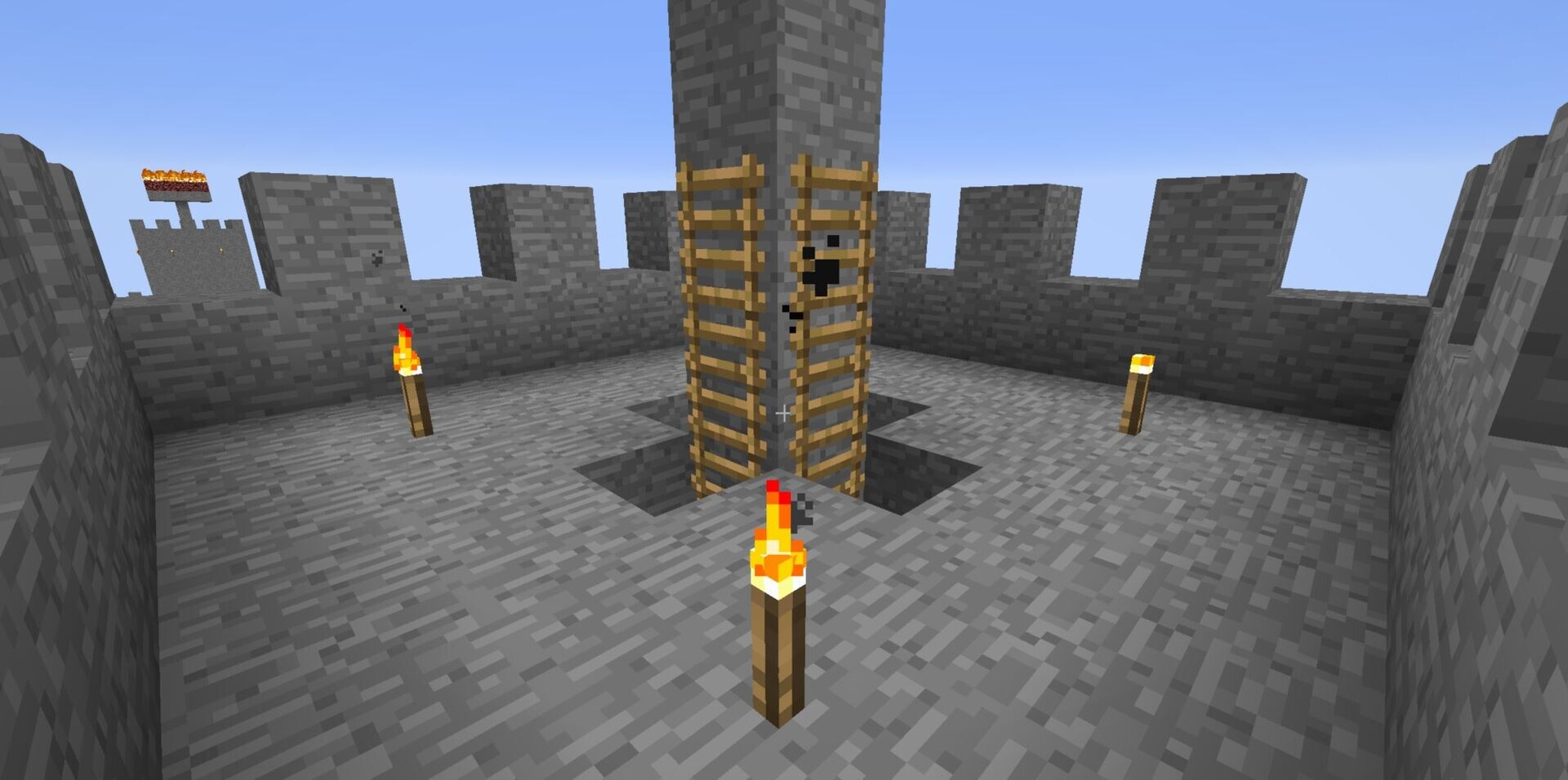 A Casual Town - MCPVP Sabotage map - REBUILT Minecraft Map