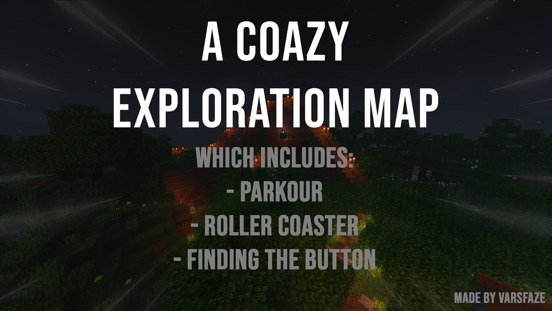 A Coazy Exploration Map Minecraft Map