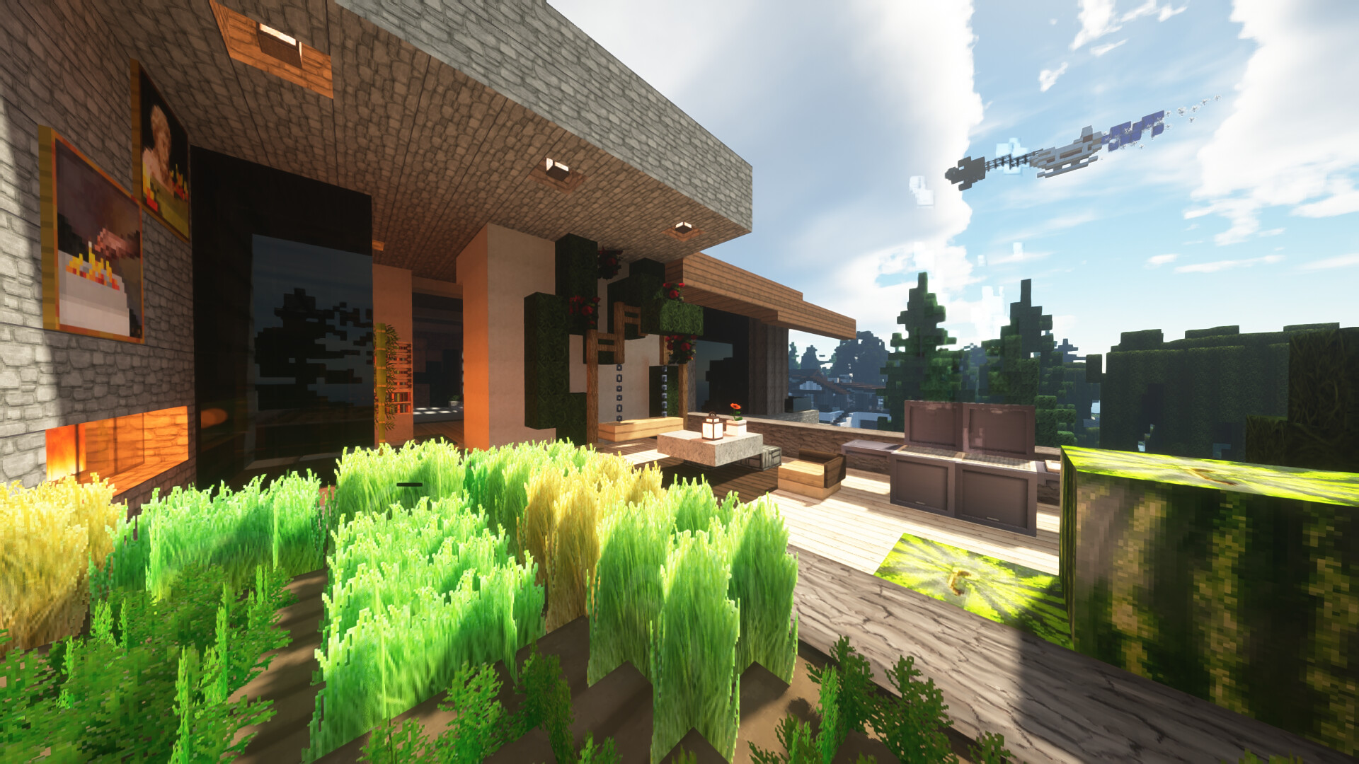 MODERN Mini-Farmhouse | updated Minecraft Map