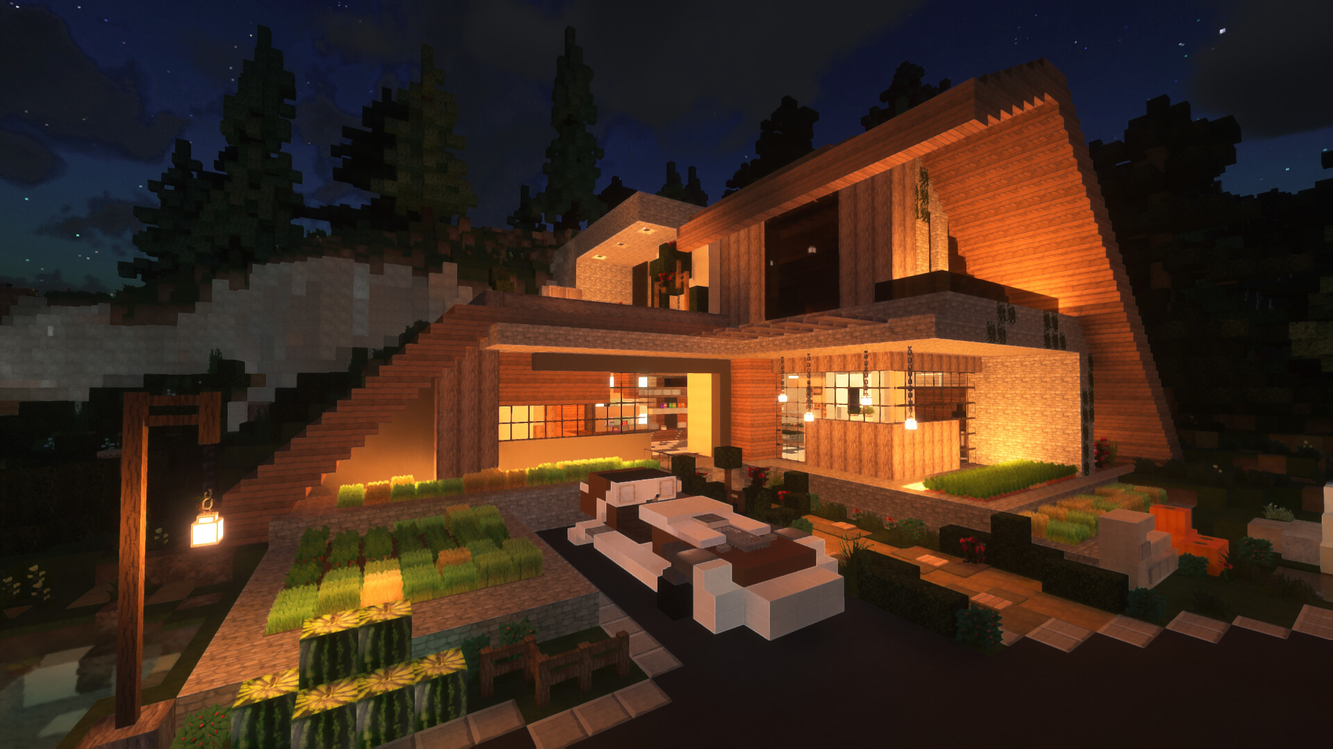 MODERN Mini-Farmhouse | updated Minecraft Map