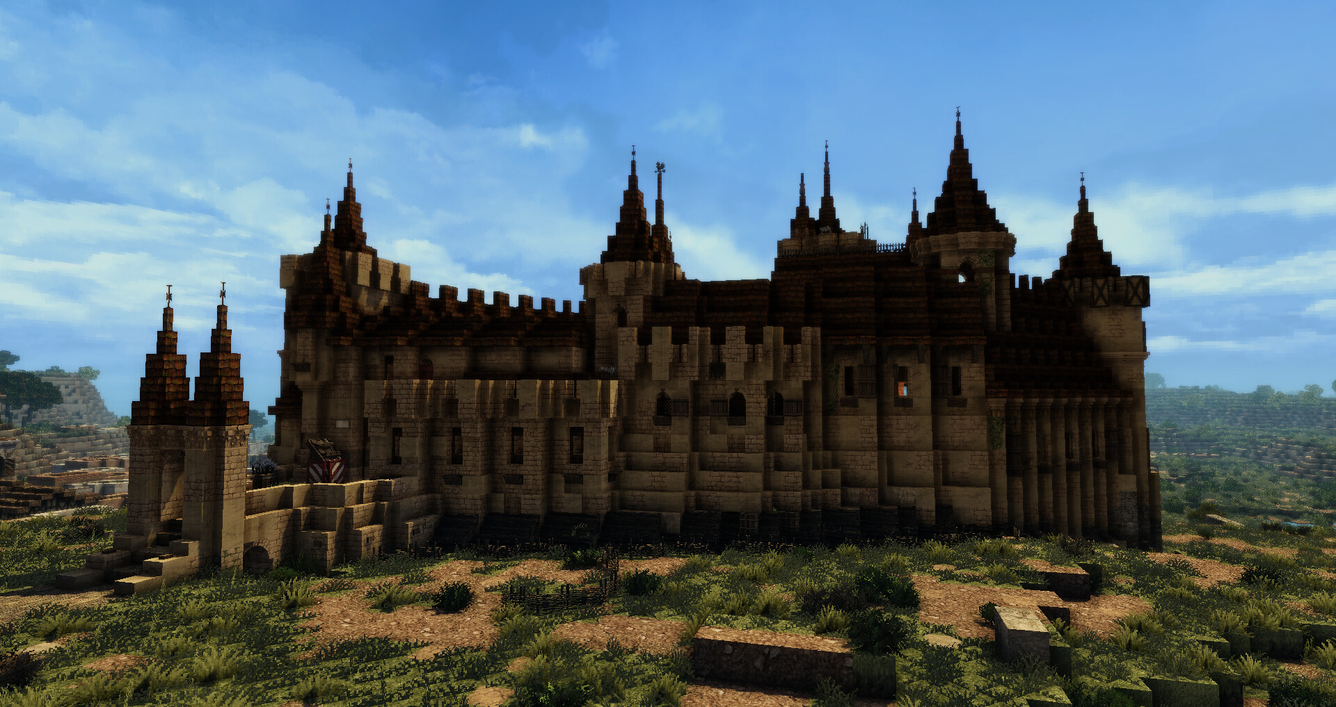 Castle Vellemont (Conquest reforged) Minecraft Map