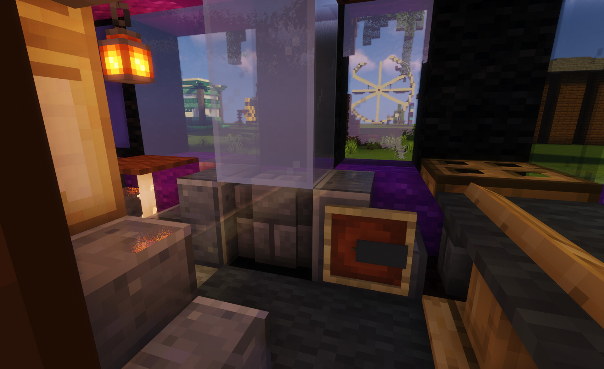 Purple RV Showcase Minecraft Map