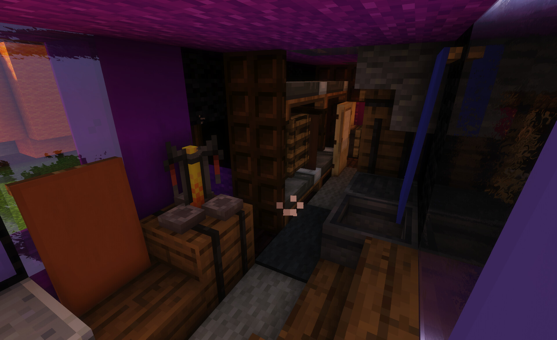 Purple RV Showcase Minecraft Map