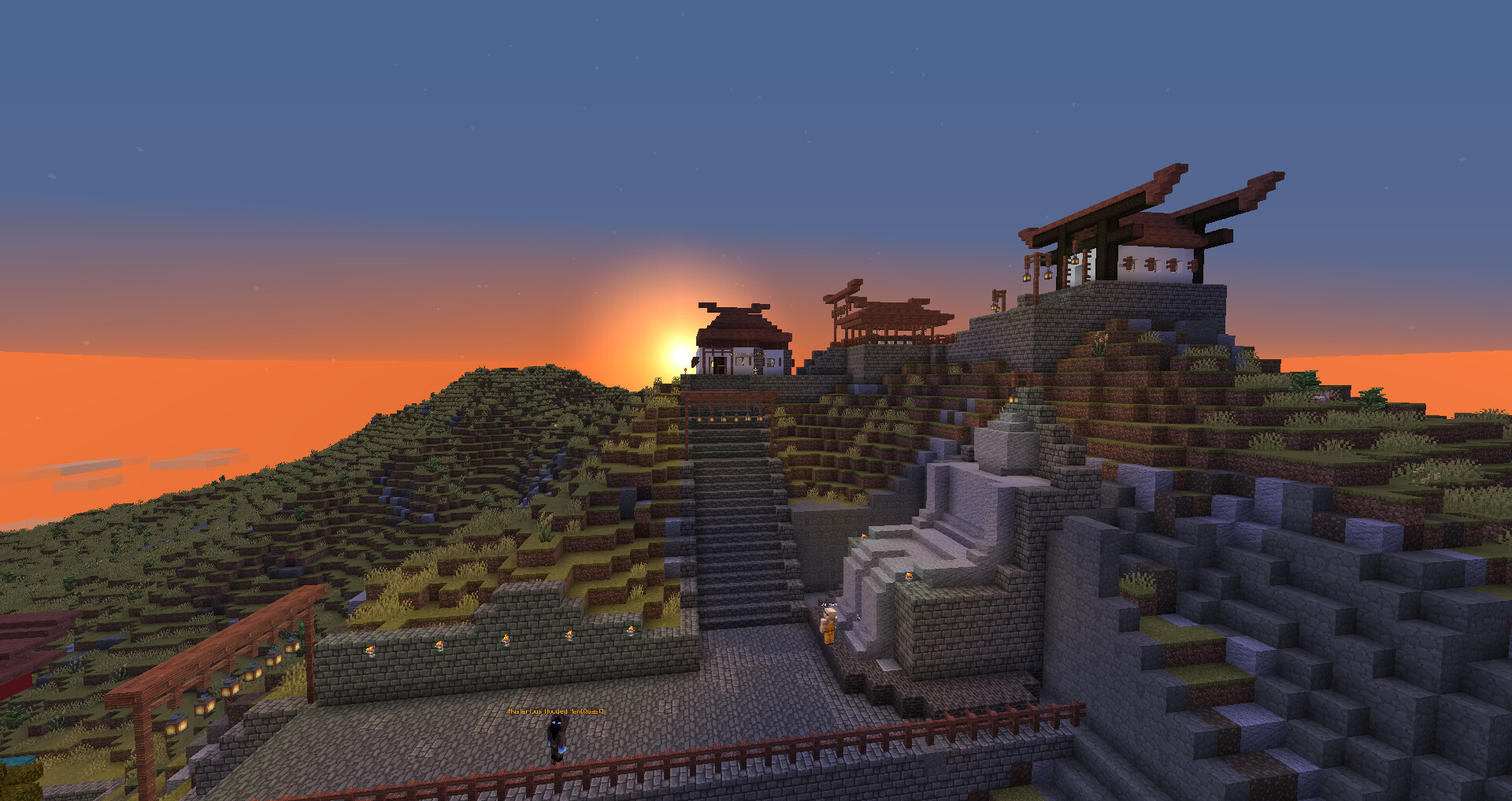 Enryako-ji Buddhist Dungeon Minecraft Map