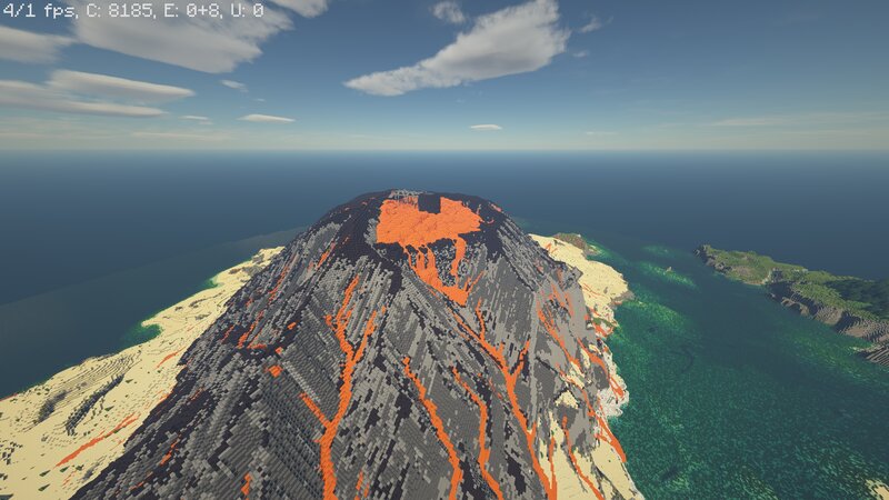 Vulcano Base (PMC Nvidia Event) Minecraft Map
