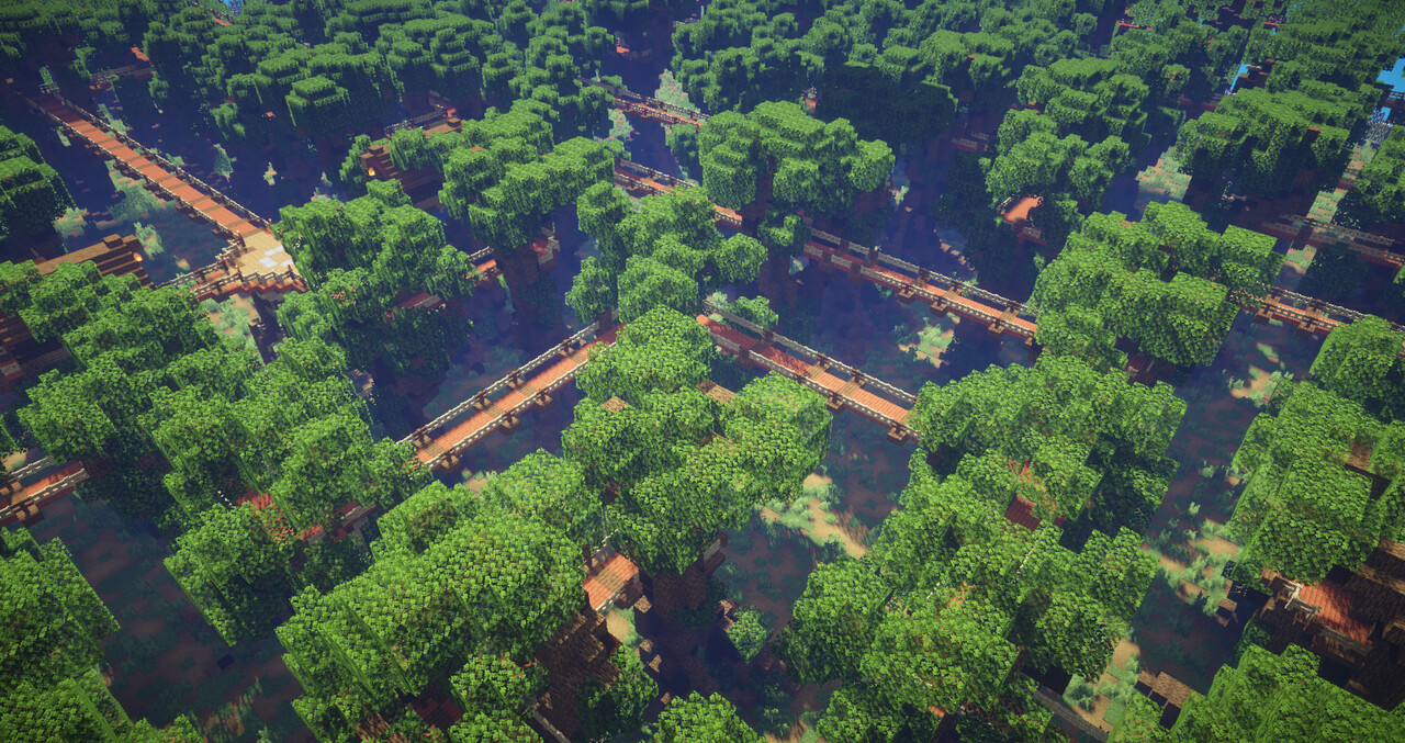 Tree Maze [MazeMaker] Minecraft Map