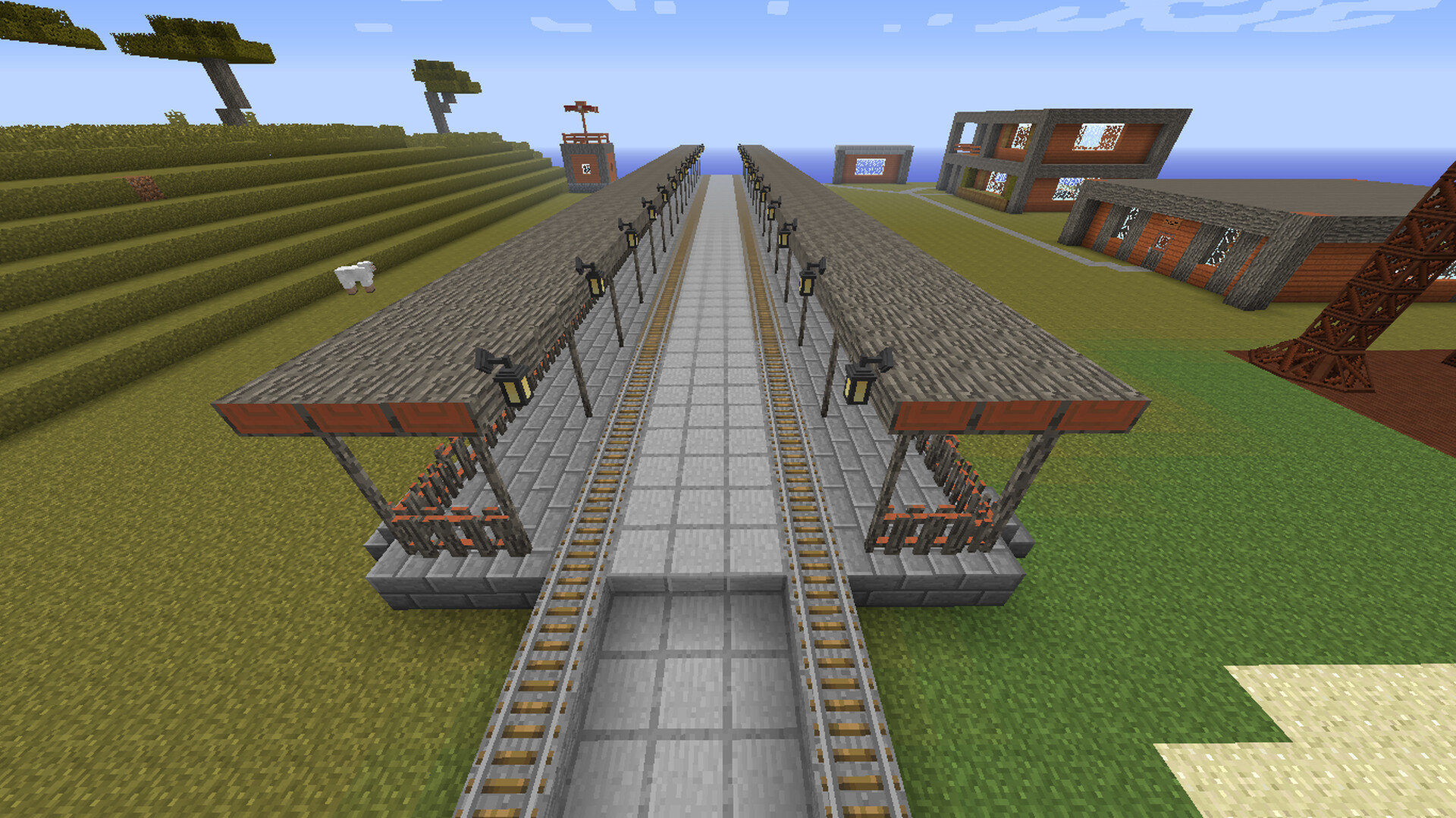 Project Railroad Cities Minecraft Map