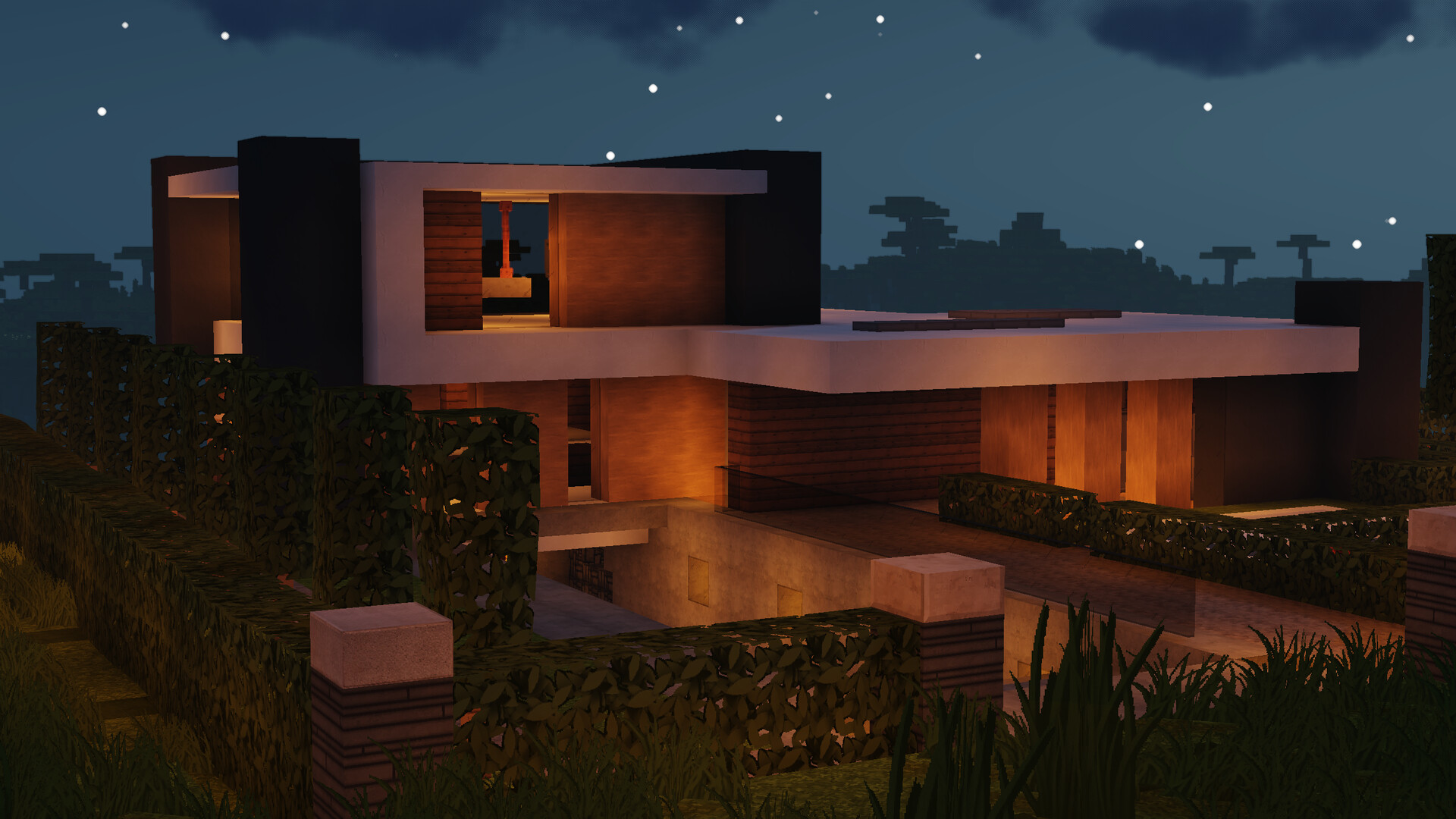 Modern Mansion X=2450 Z=900 Minecraft Map