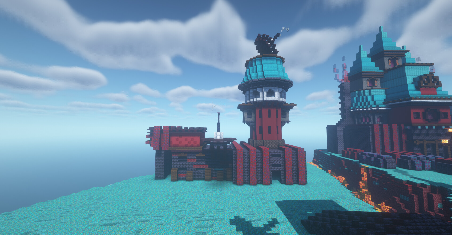 Air Station. Minecraft Map