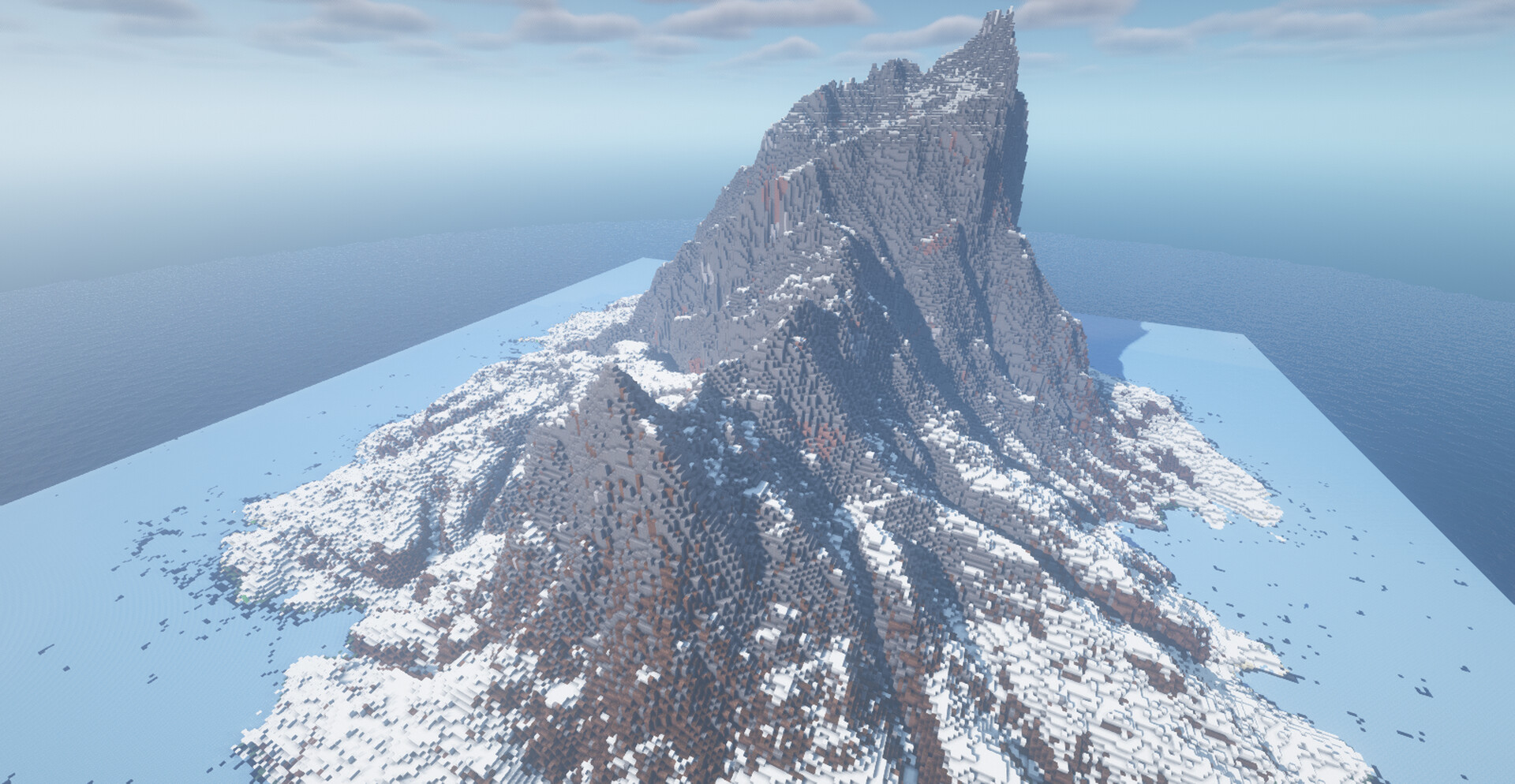 Simple Mountain Minecraft Map