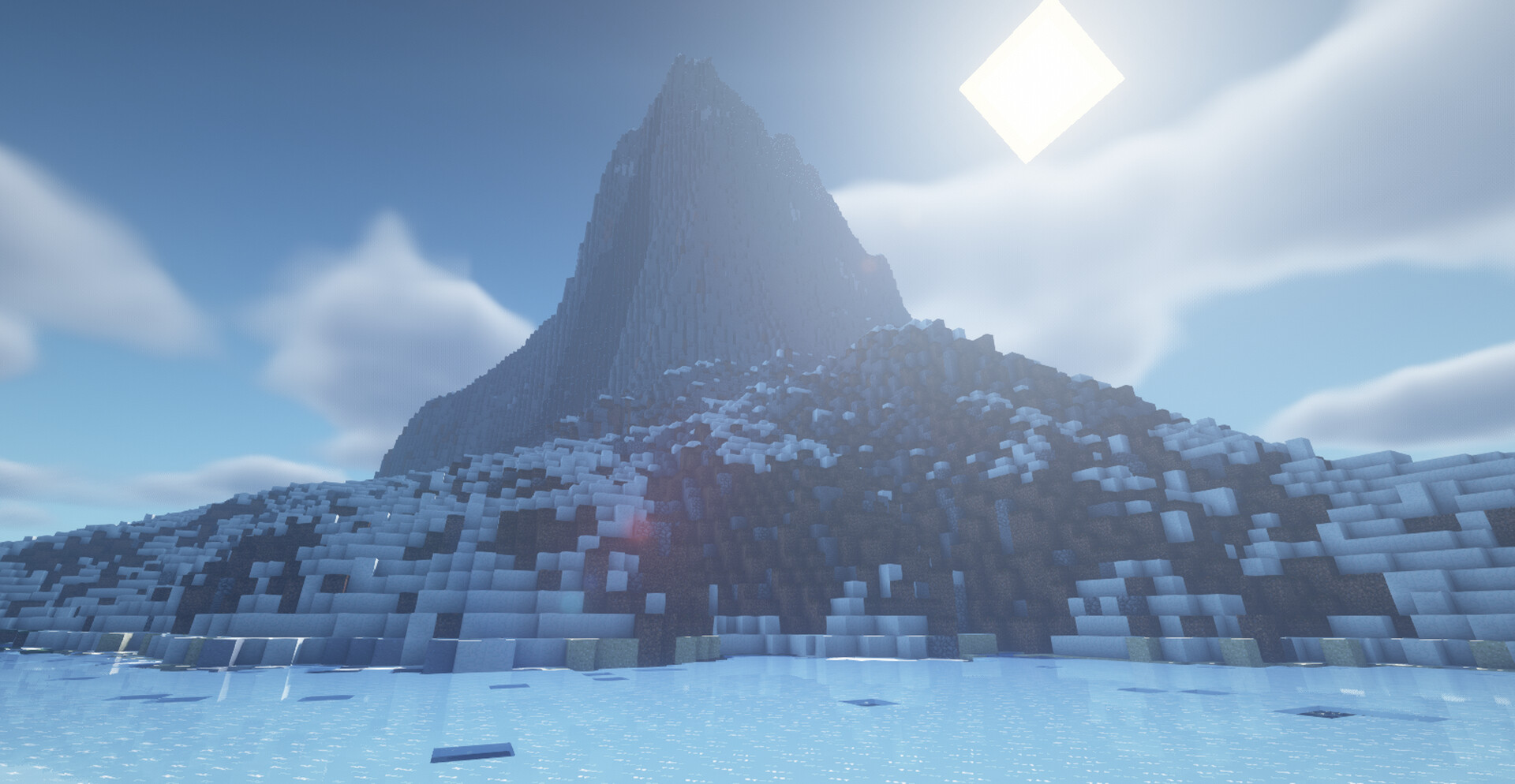 Simple Mountain Minecraft Map