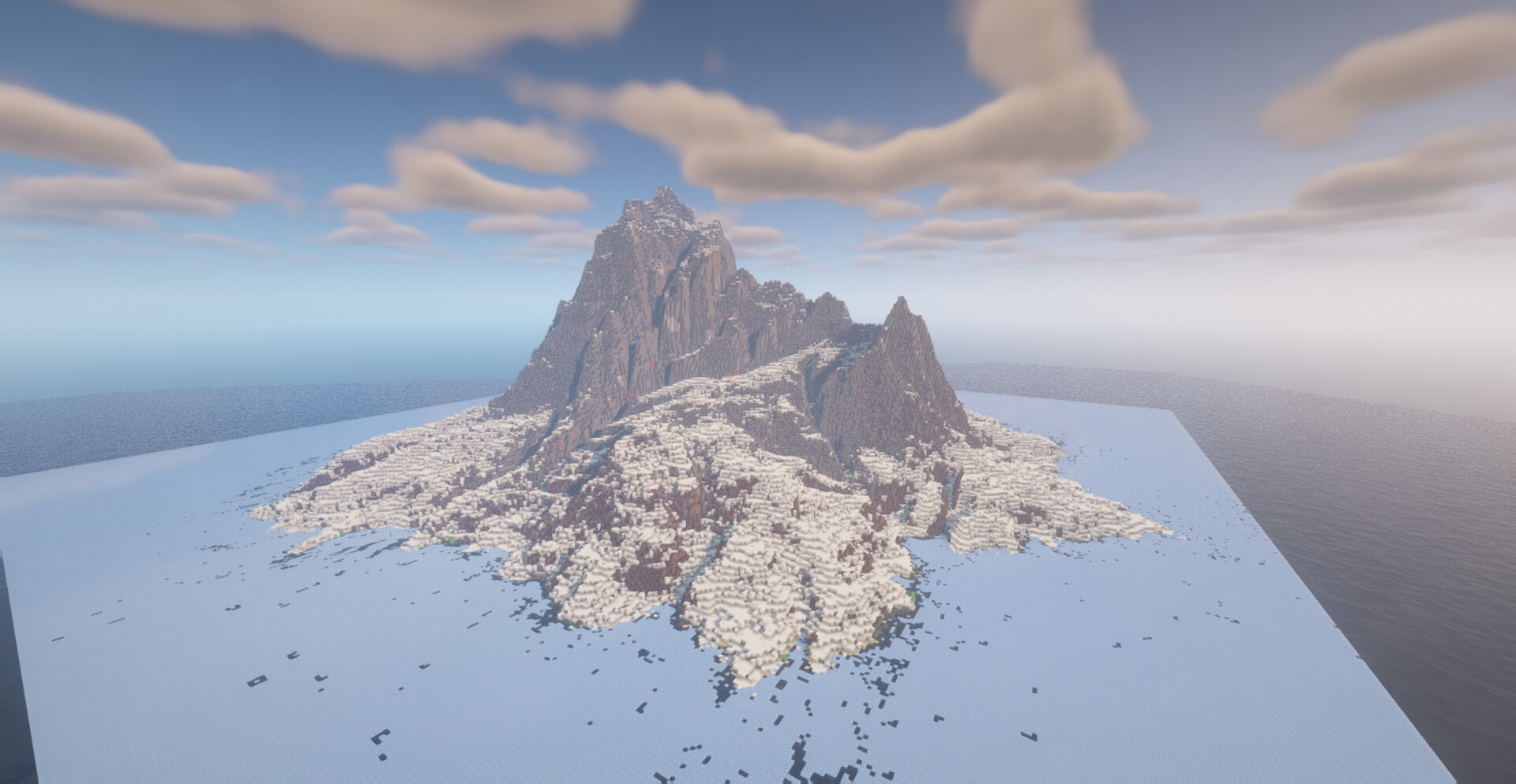 Simple Mountain Minecraft Map
