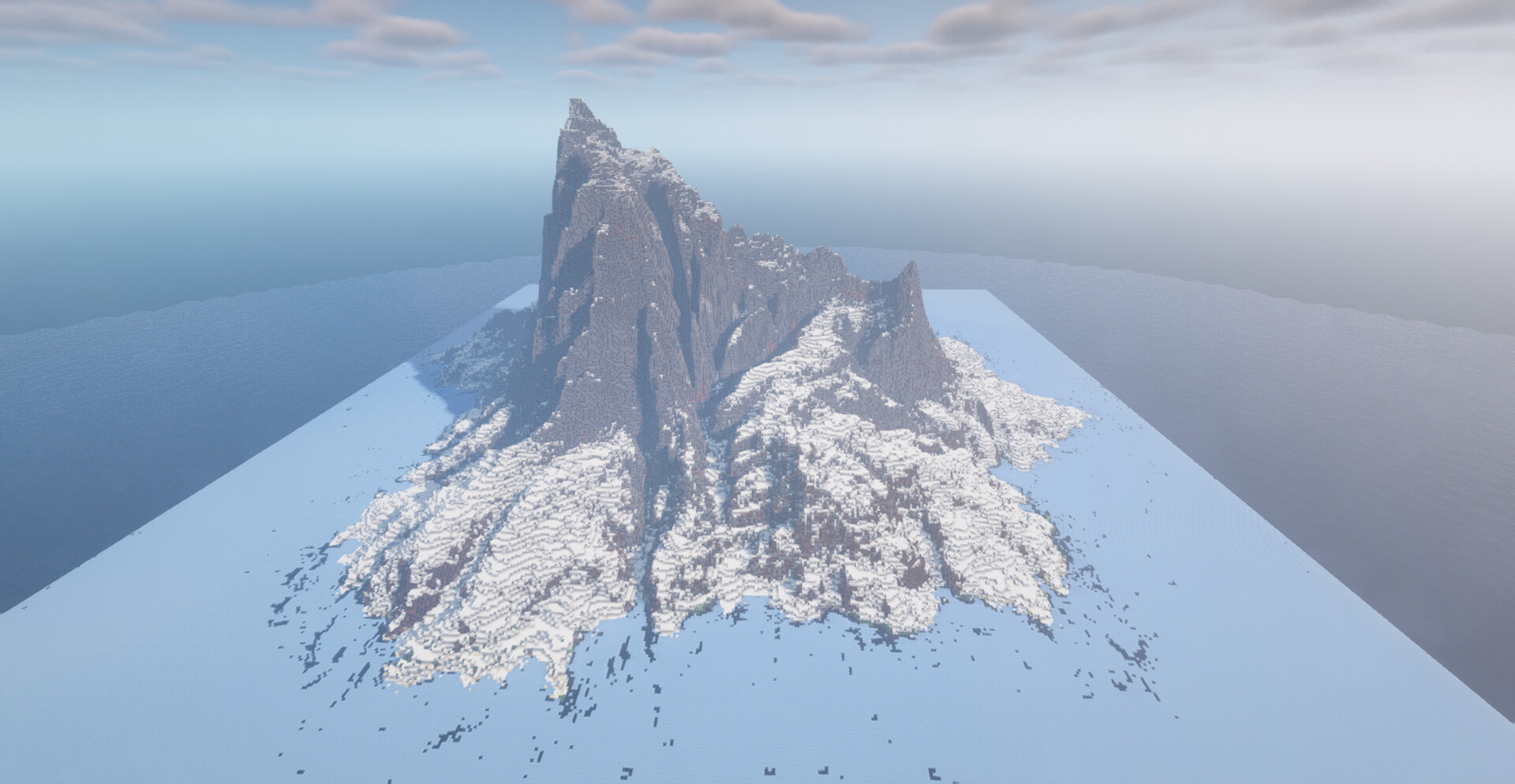 Simple Mountain Minecraft Map