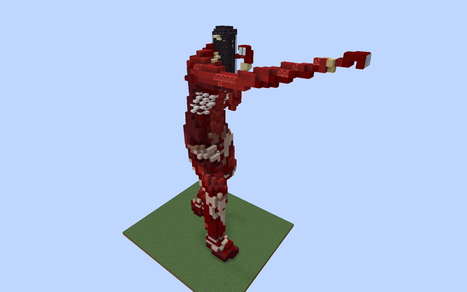 Eren Colossal Titan Minecraft 1:1 Minecraft Map