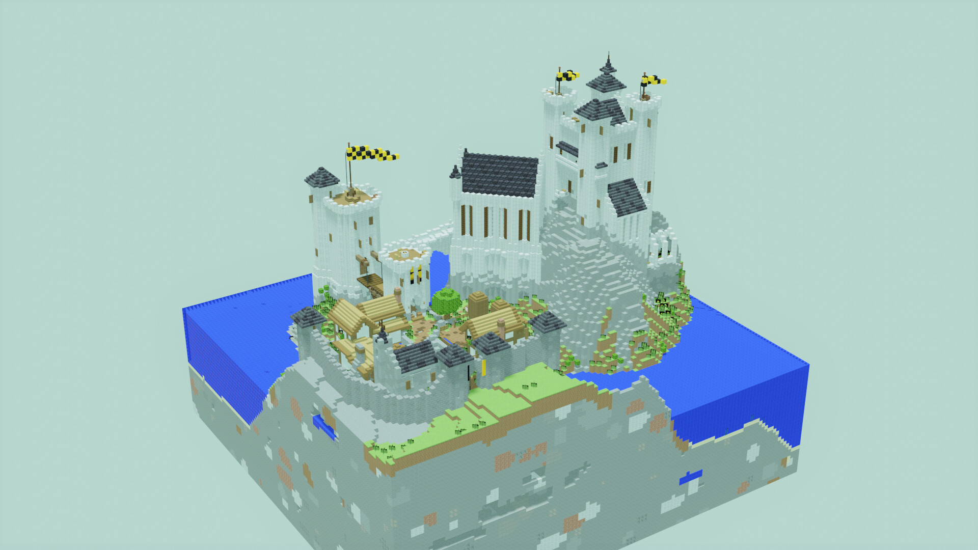 Castle Stonehart Preview Minecraft Map