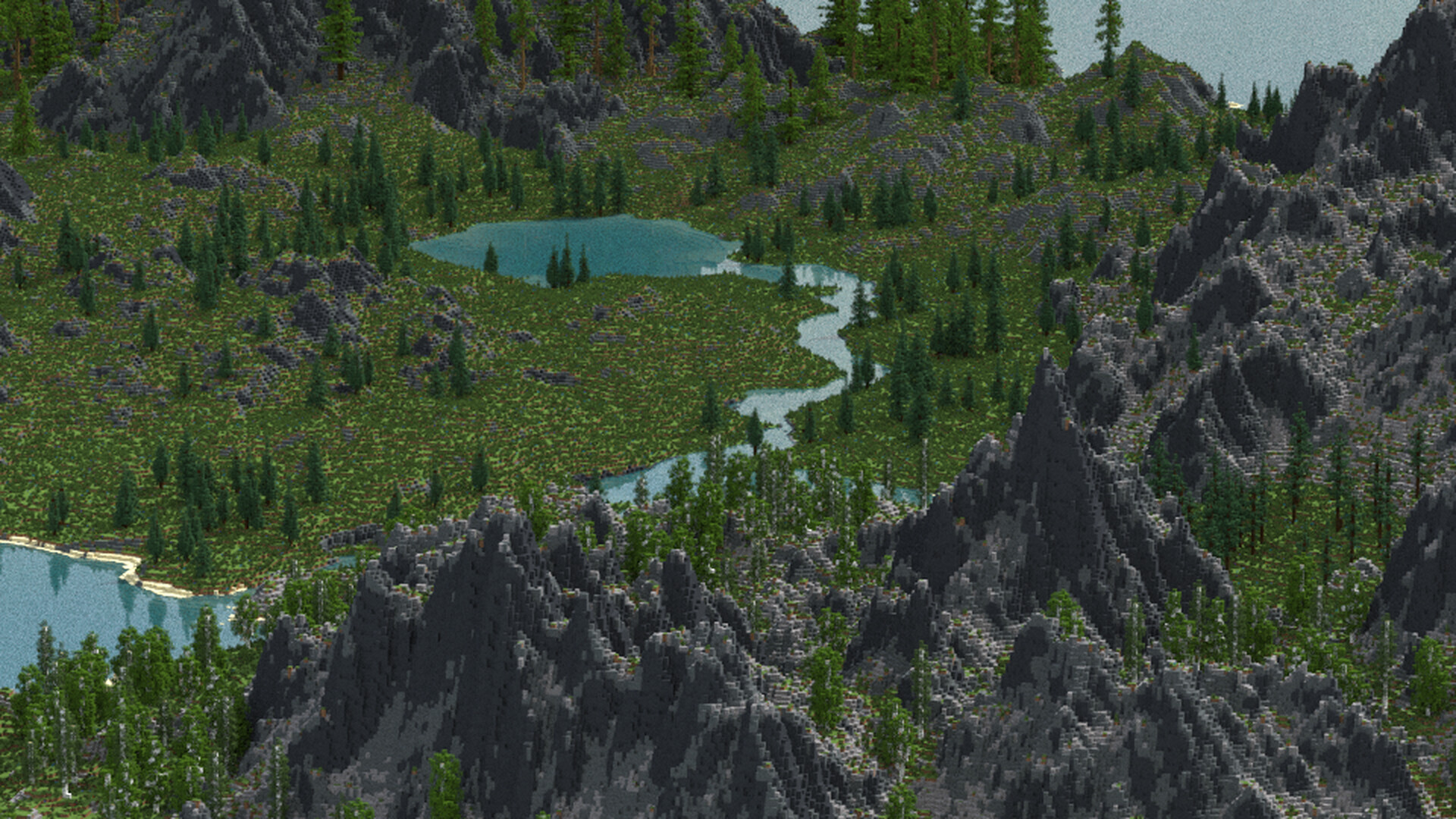 Slepari (custom map - 2k by 2k) Minecraft Map