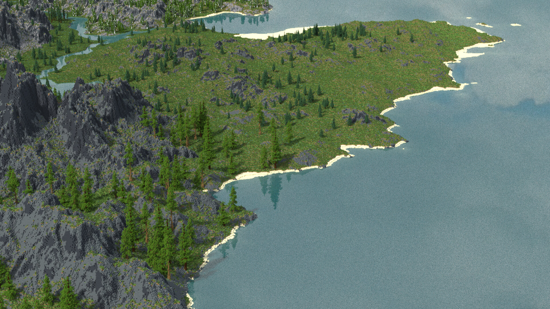 Slepari (custom map - 2k by 2k) Minecraft Map