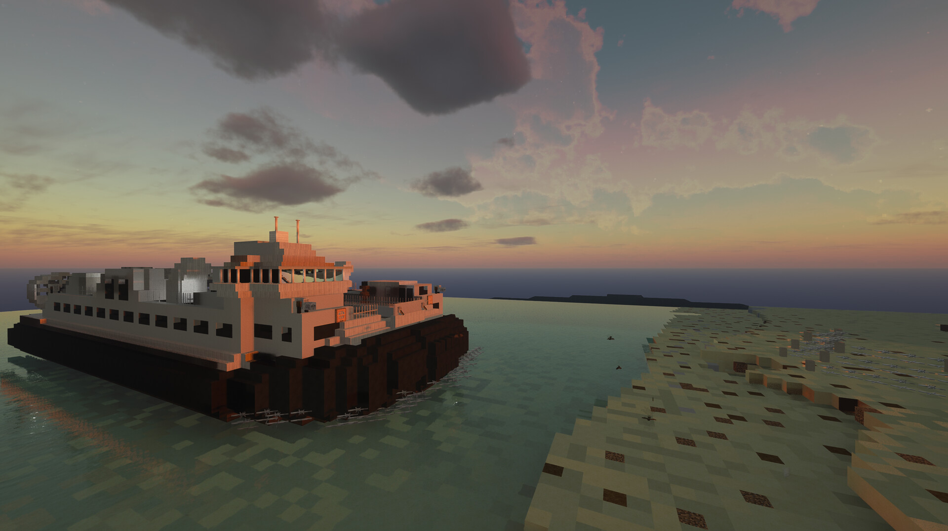 Manila Bay class LCAC Minecraft Map