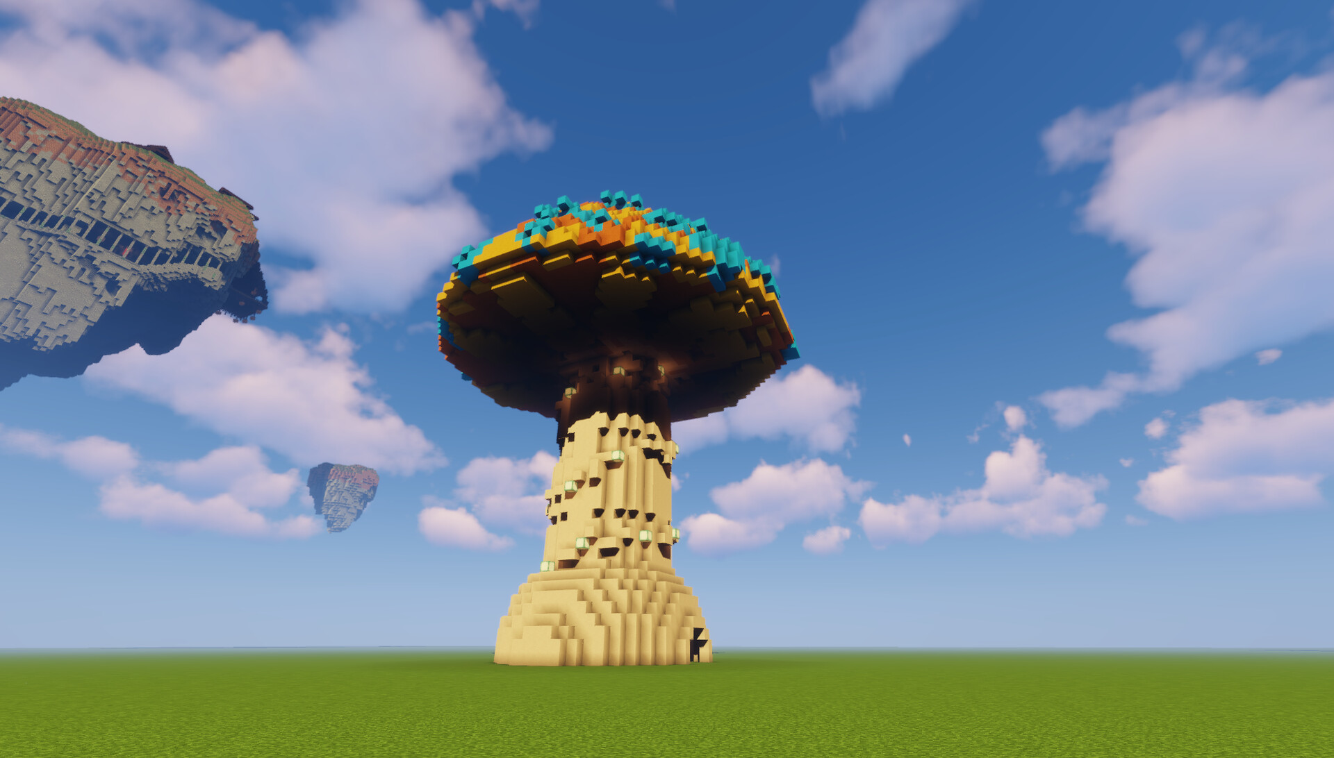 Giant Mushroom - Vermillion Amanita Minecraft Map