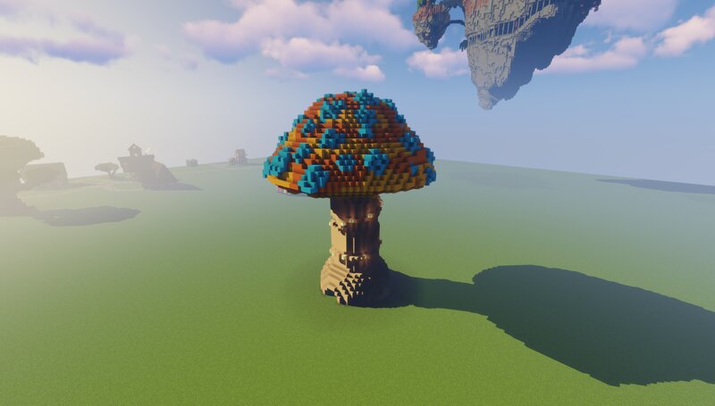 Giant Mushroom - Vermillion Amanita Minecraft Map