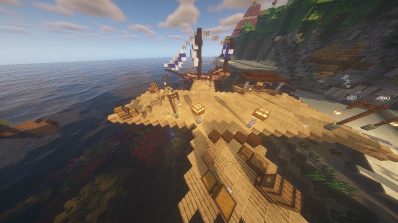 Pirate Cove (PMC NVIDIA Sponsored Event) Minecraft Map