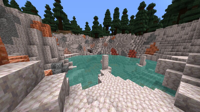 Hot Springs Minecraft Map