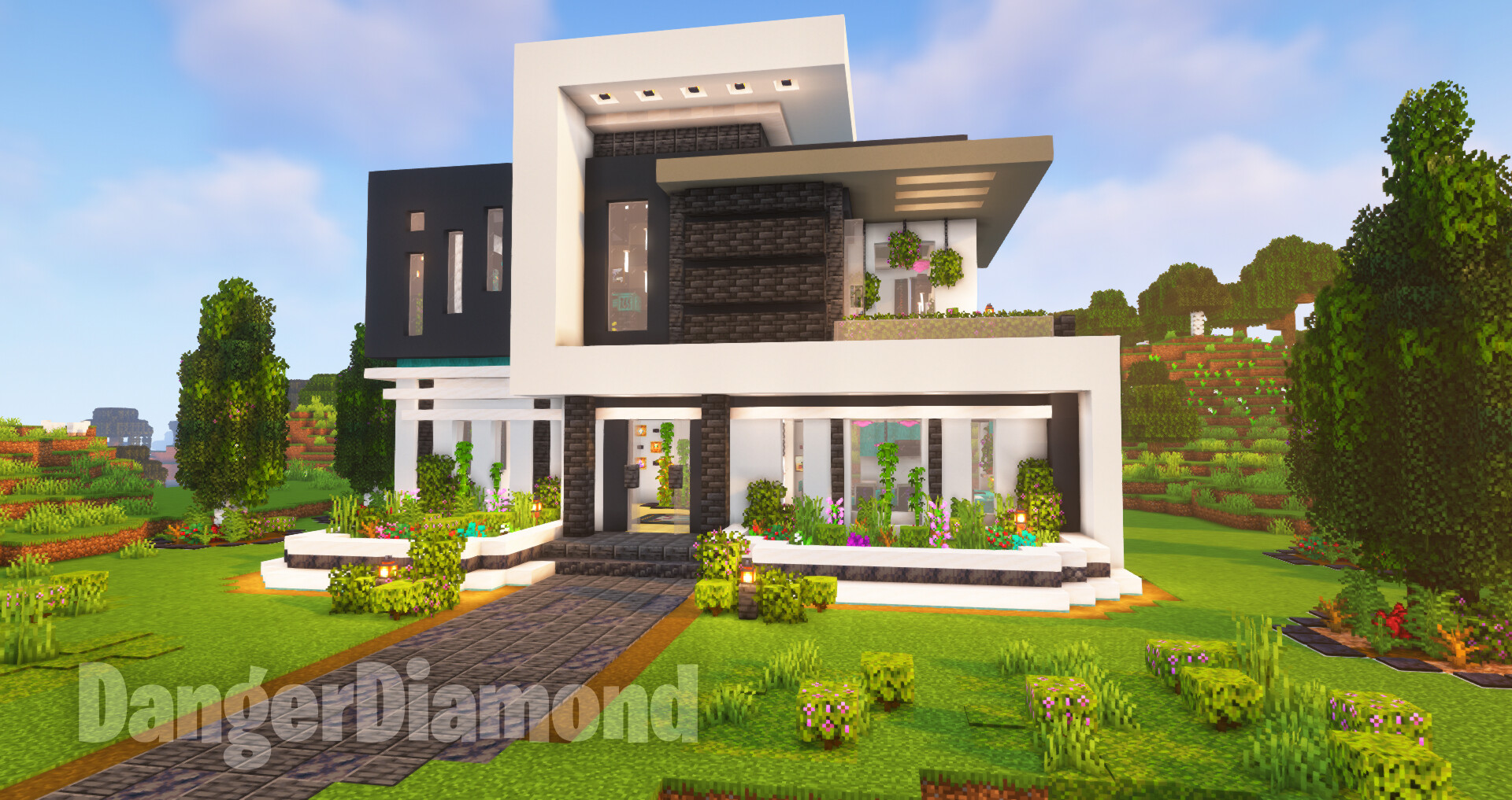 Small Modern House Minecraft Map