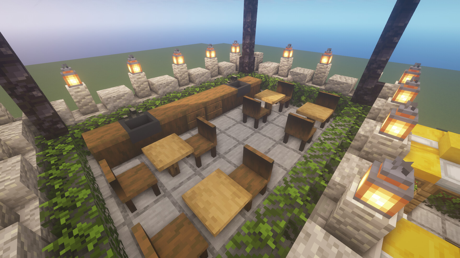 aque town bdubs's area Minecraft Map