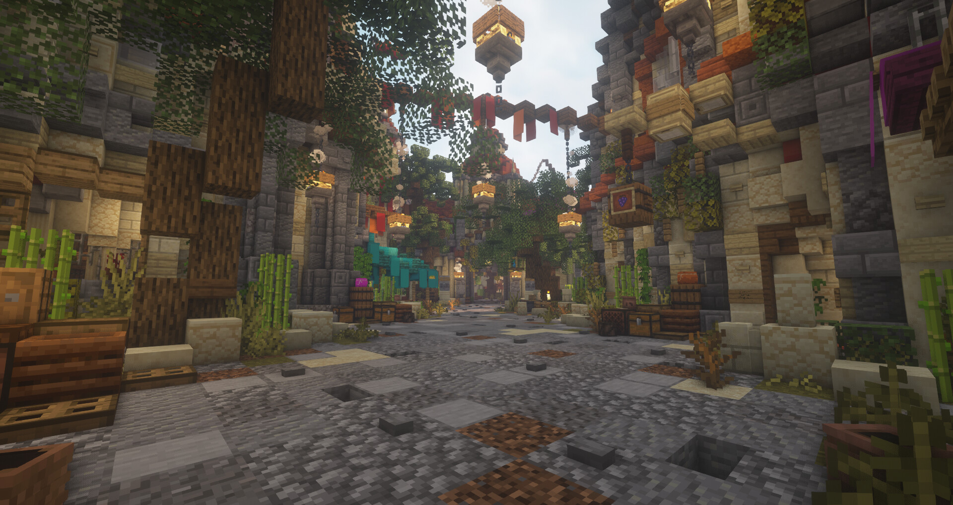 Adharra - Dark Elves Desert City - Fables and Fantasy RP Minecraft Map