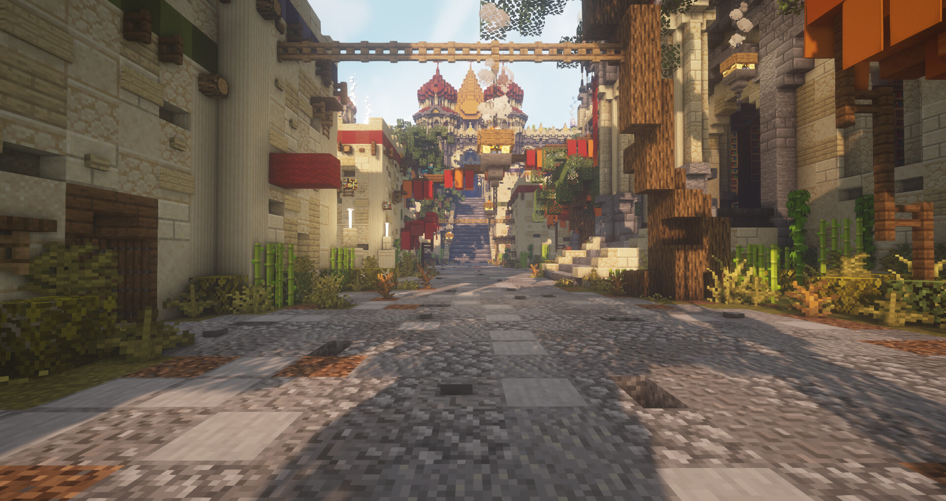 Adharra - Dark Elves Desert City - Fables and Fantasy RP Minecraft Map