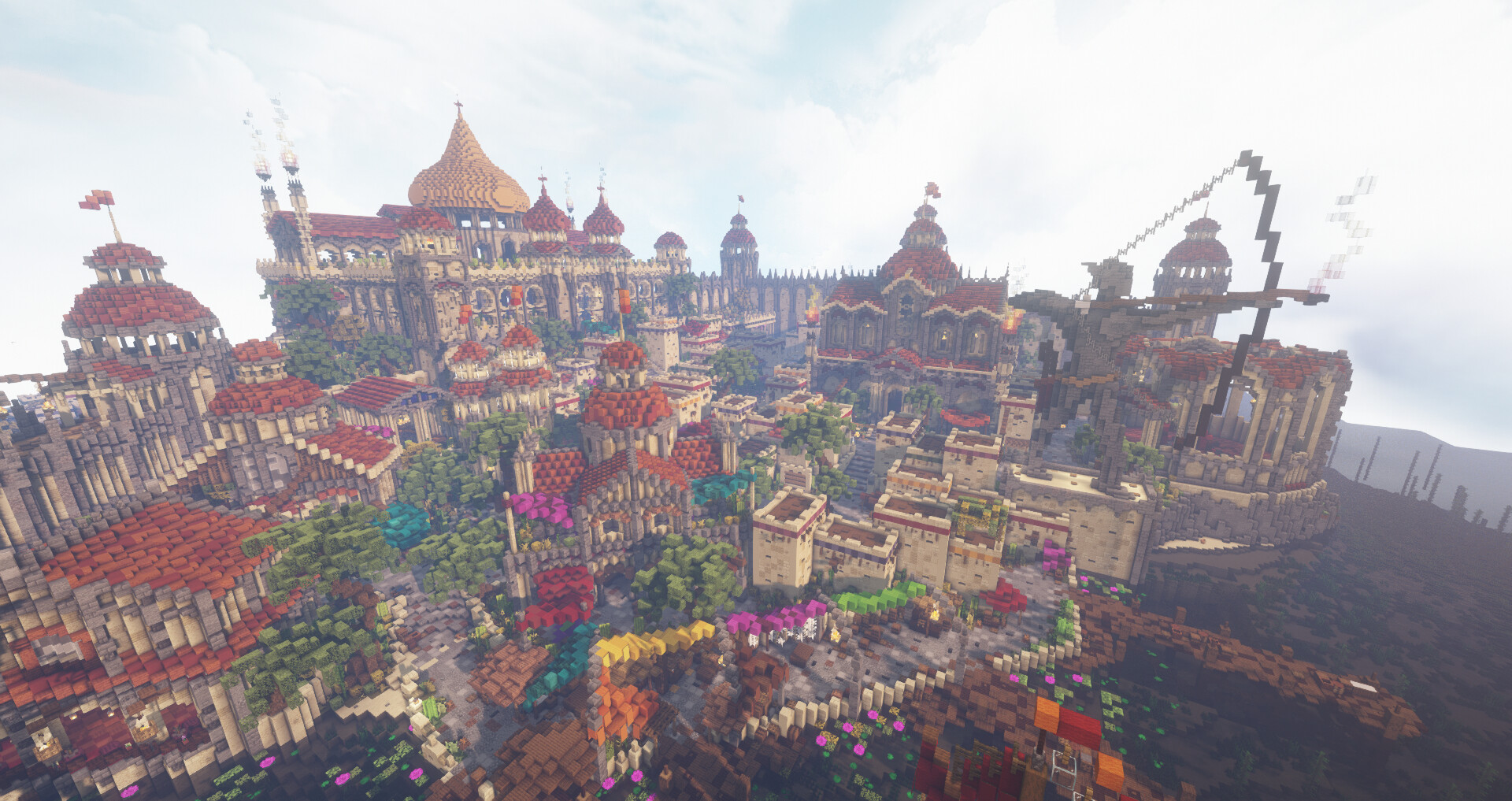 Adharra - Dark Elves Desert City - Fables and Fantasy RP Minecraft Map