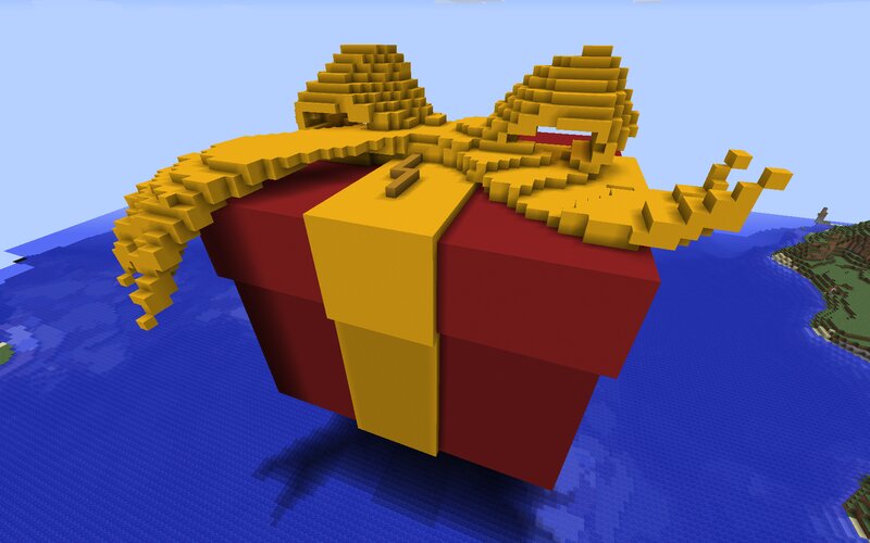 nice big presentbox with loop - schematic Download Minecraft Map