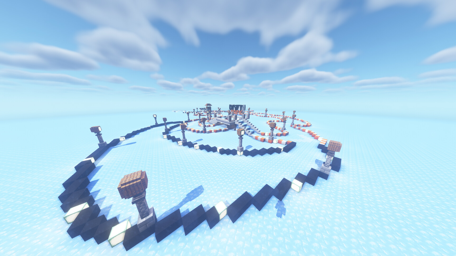 Drift track, park Minecraft Map