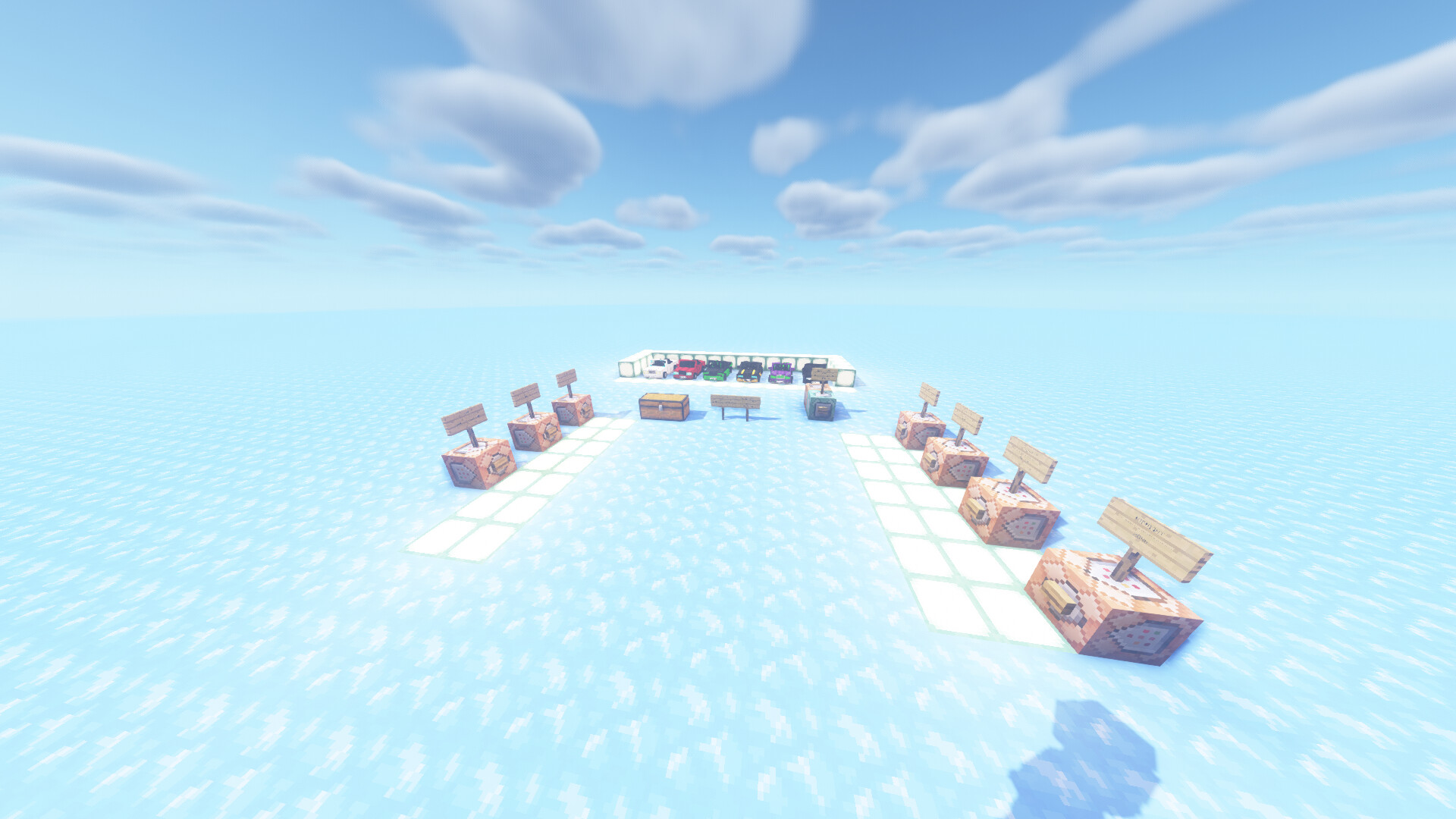 Drift track, park Minecraft Map