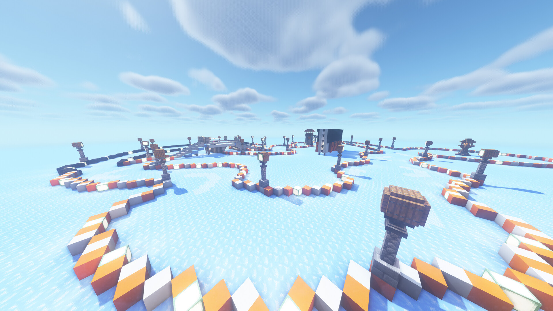 Drift track, park Minecraft Map