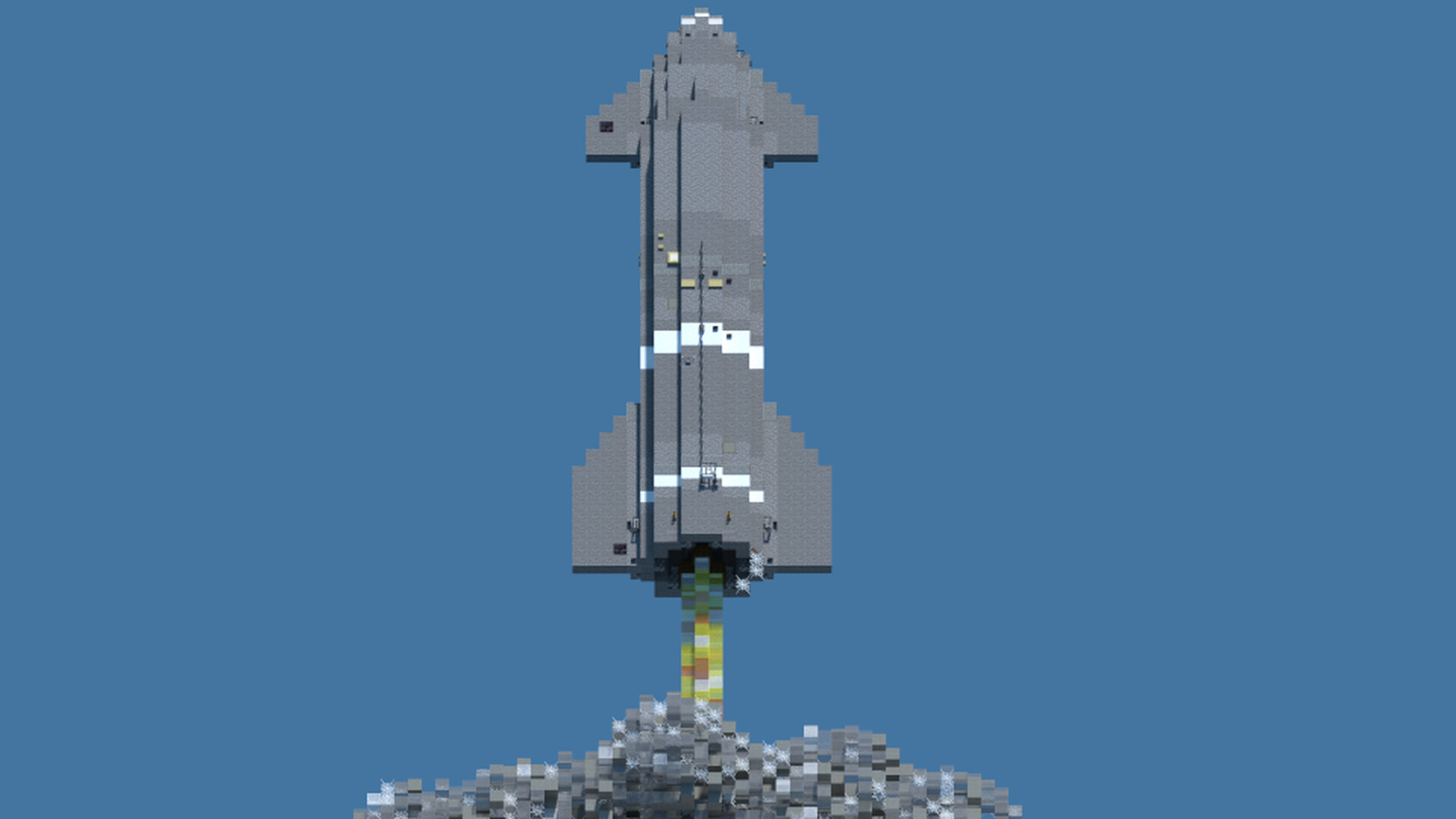 SpaceX Starship SN15 [Scale 1.1] (Download) Minecraft Map
