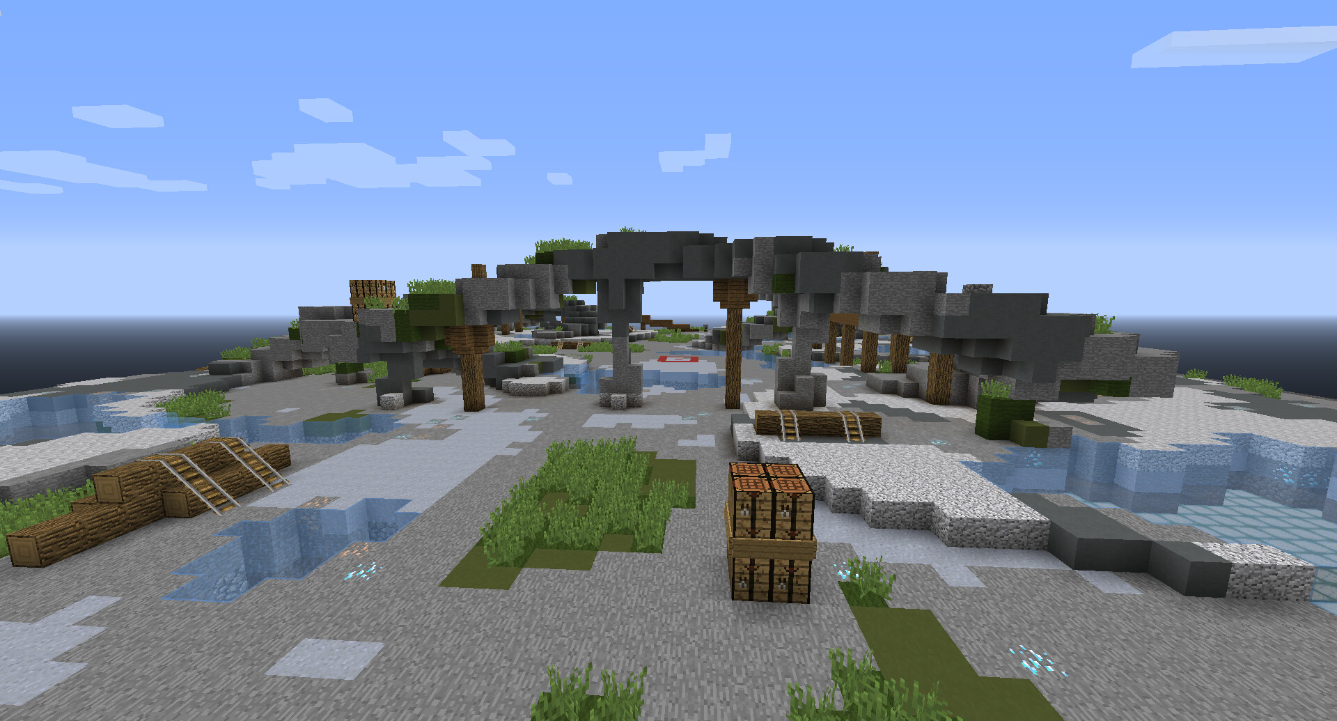 Mossy Crystal Cave KOTH [100x100] Minecraft Map