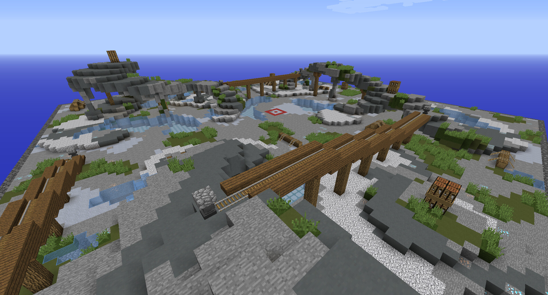 Mossy Crystal Cave KOTH [100x100] Minecraft Map